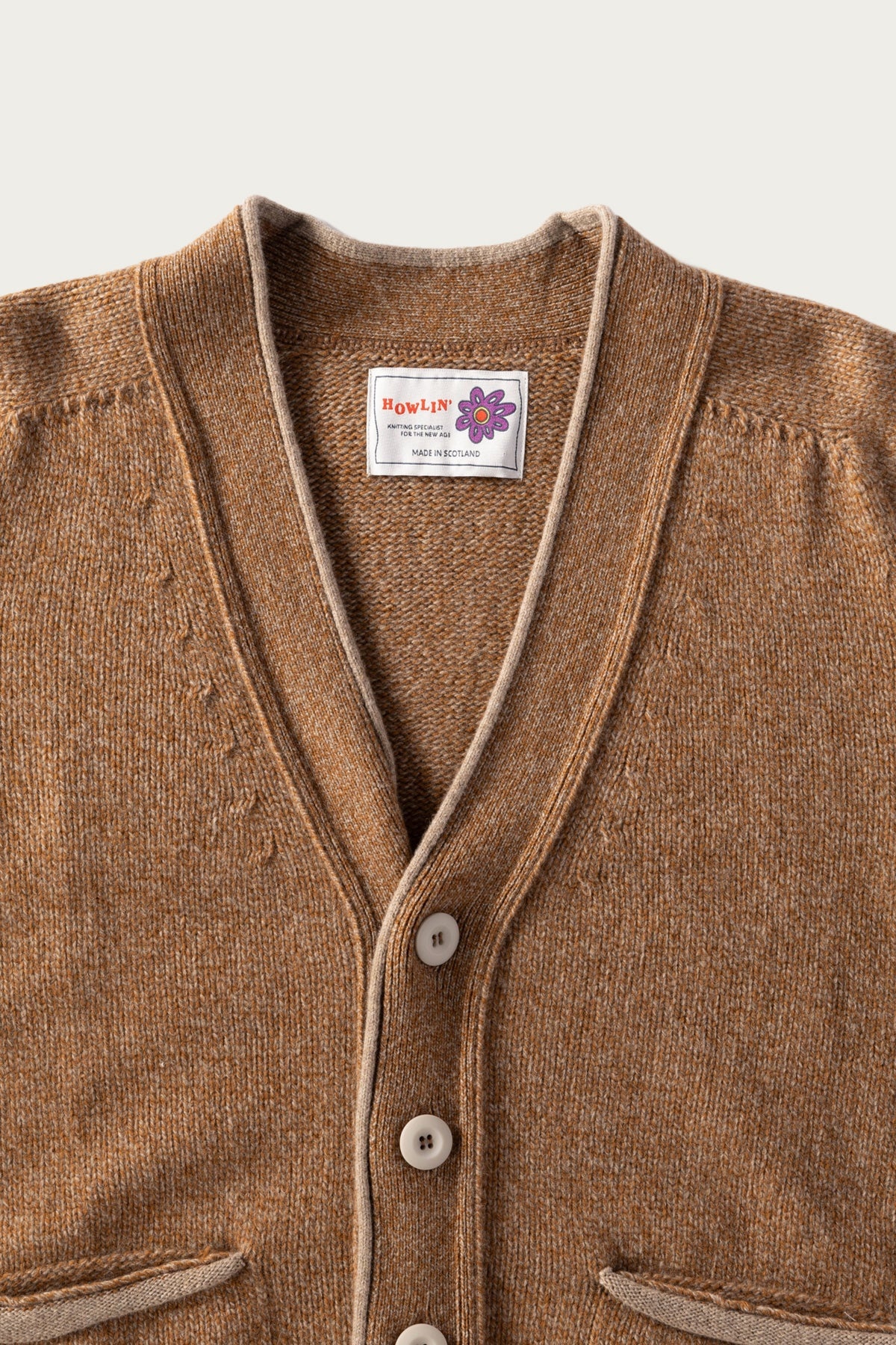 HOWLIN' Dead Eyes Opened - Nut Mix Superfine Lambswool | REVERSIBLE