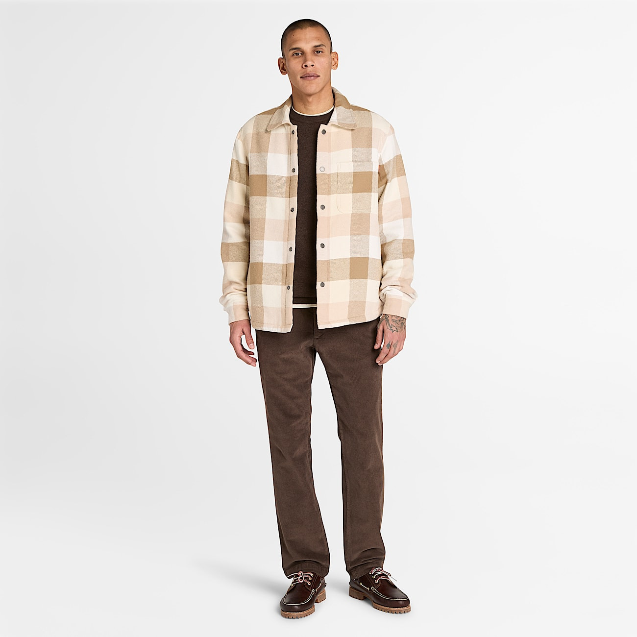 Timberland Men's High-Pile Lined Overshirt | REVERSIBLE