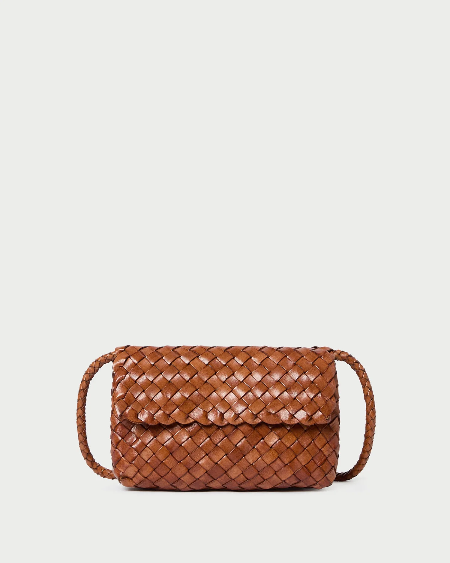 LOEFFLER RANDALL Vinnie Timber Woven Leather Crossbody - VINNIE-WL ...