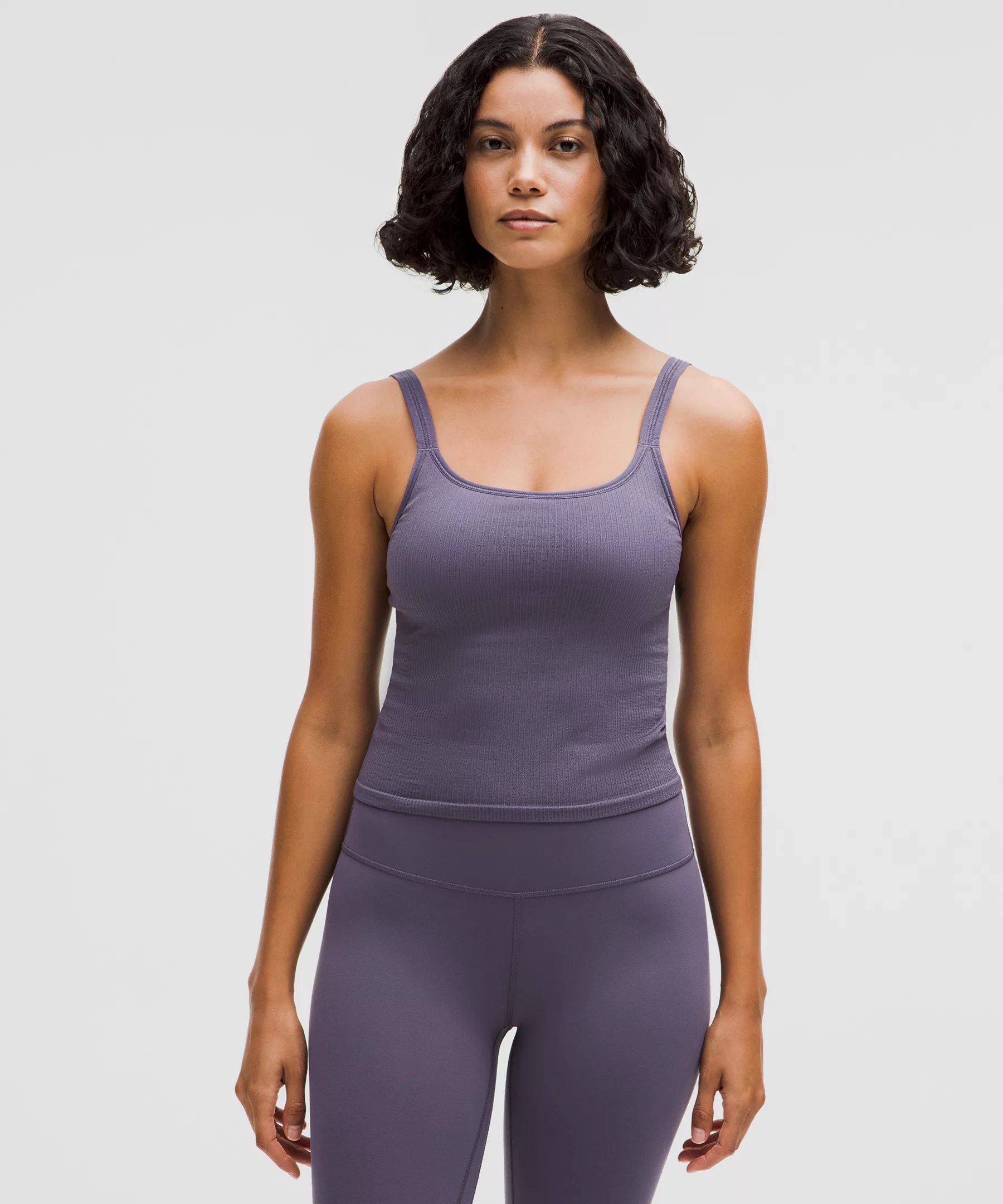 lululemon Ebb to Street Scoop-Neck Cropped Tank Top *Light Support, B/C Cup | REVERSIBLE