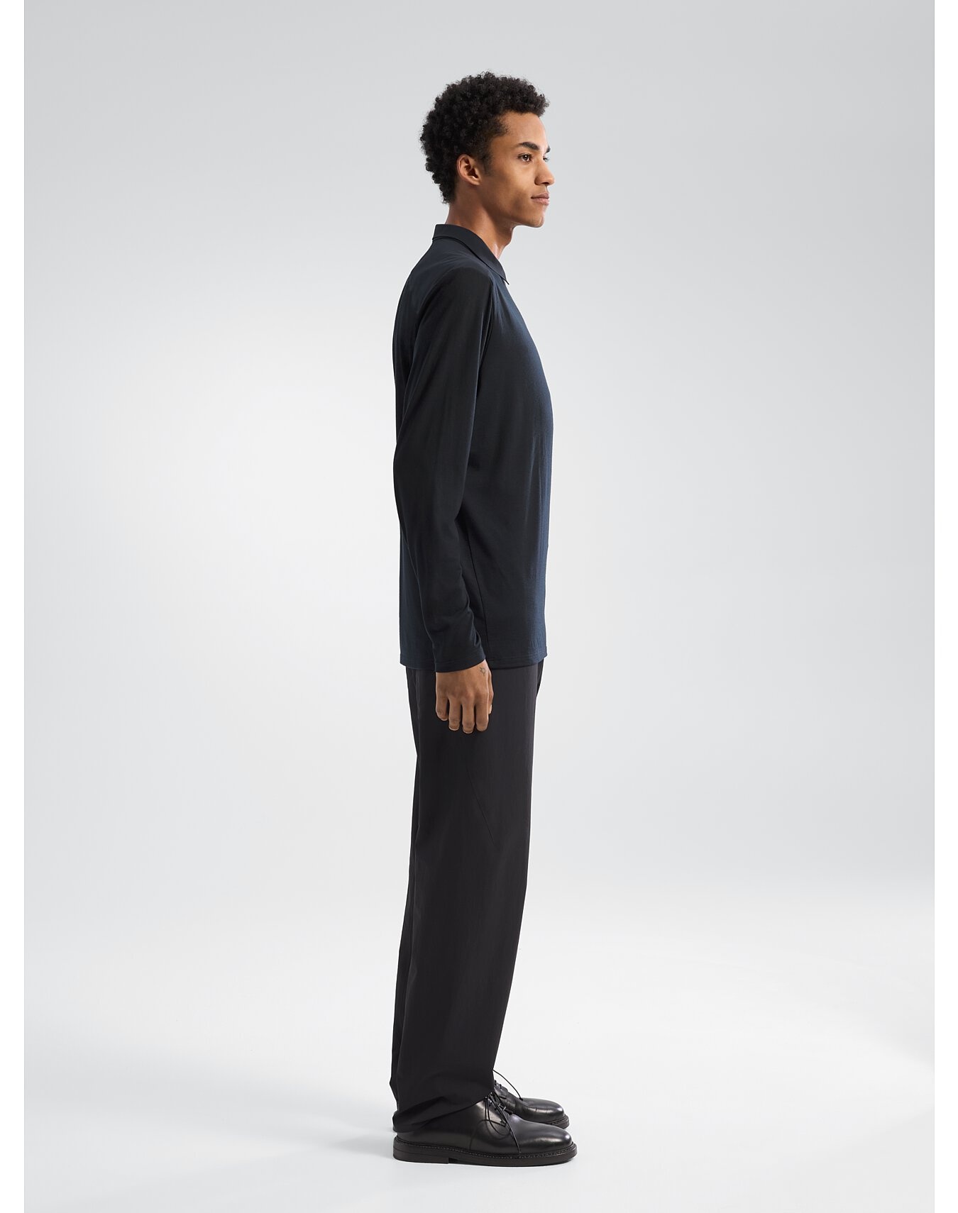 Veilance Frame Polo Shirt LS | REVERSIBLE