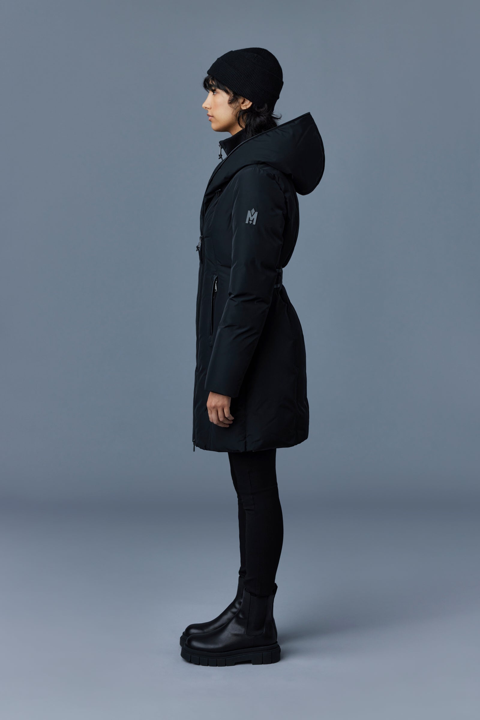 MACKAGE KAY Down coat with Signature Mackage Collar | REVERSIBLE