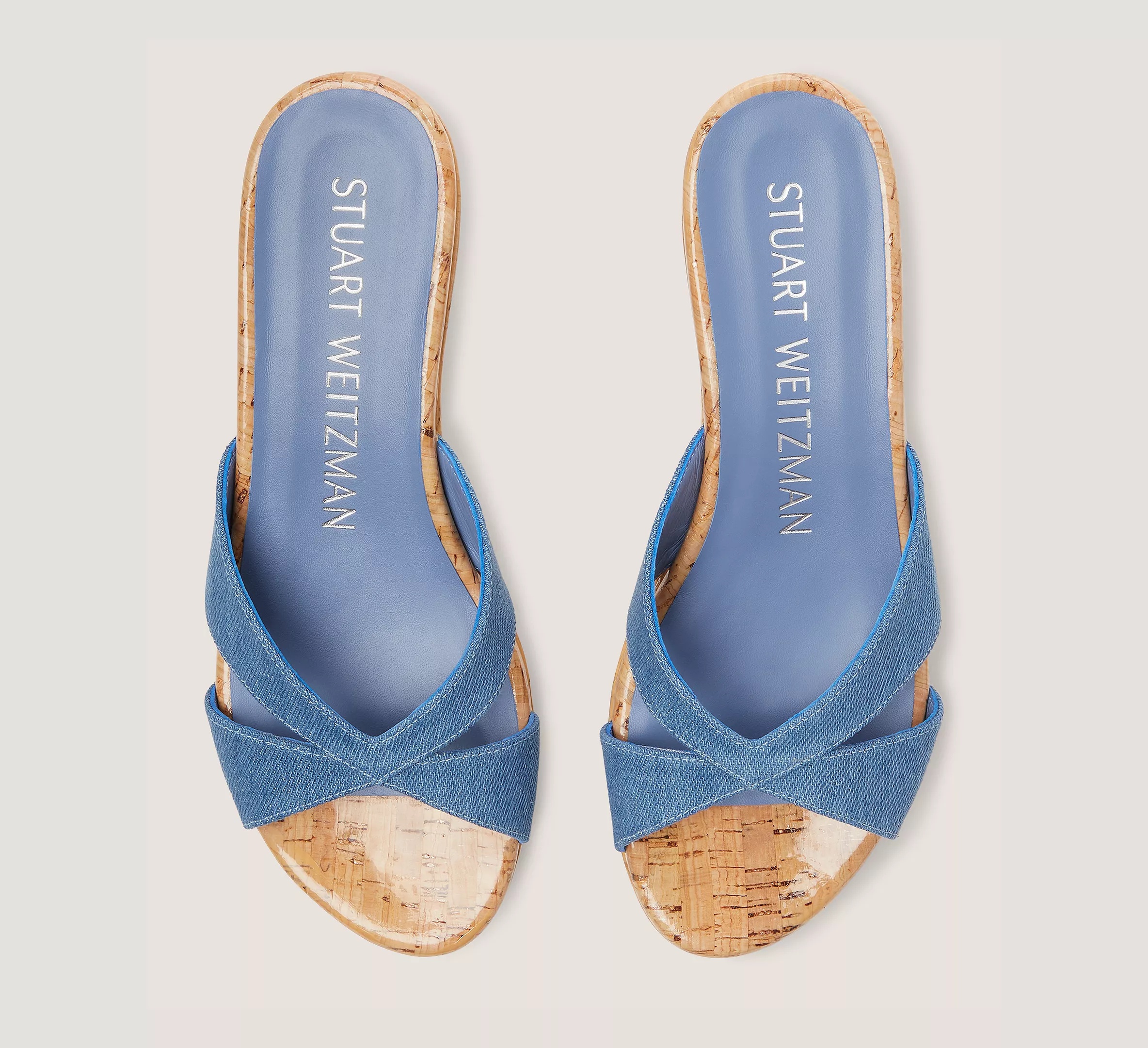 Stuart Weitzman CARMEN PLATFORM SLIDE | REVERSIBLE
