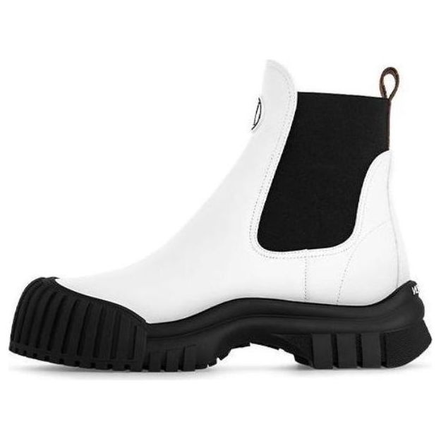 Louis Vuitton (WMNS) LOUIS VUITTON Ruby Flat Ankle Boots 'White' 1ABUJA ...