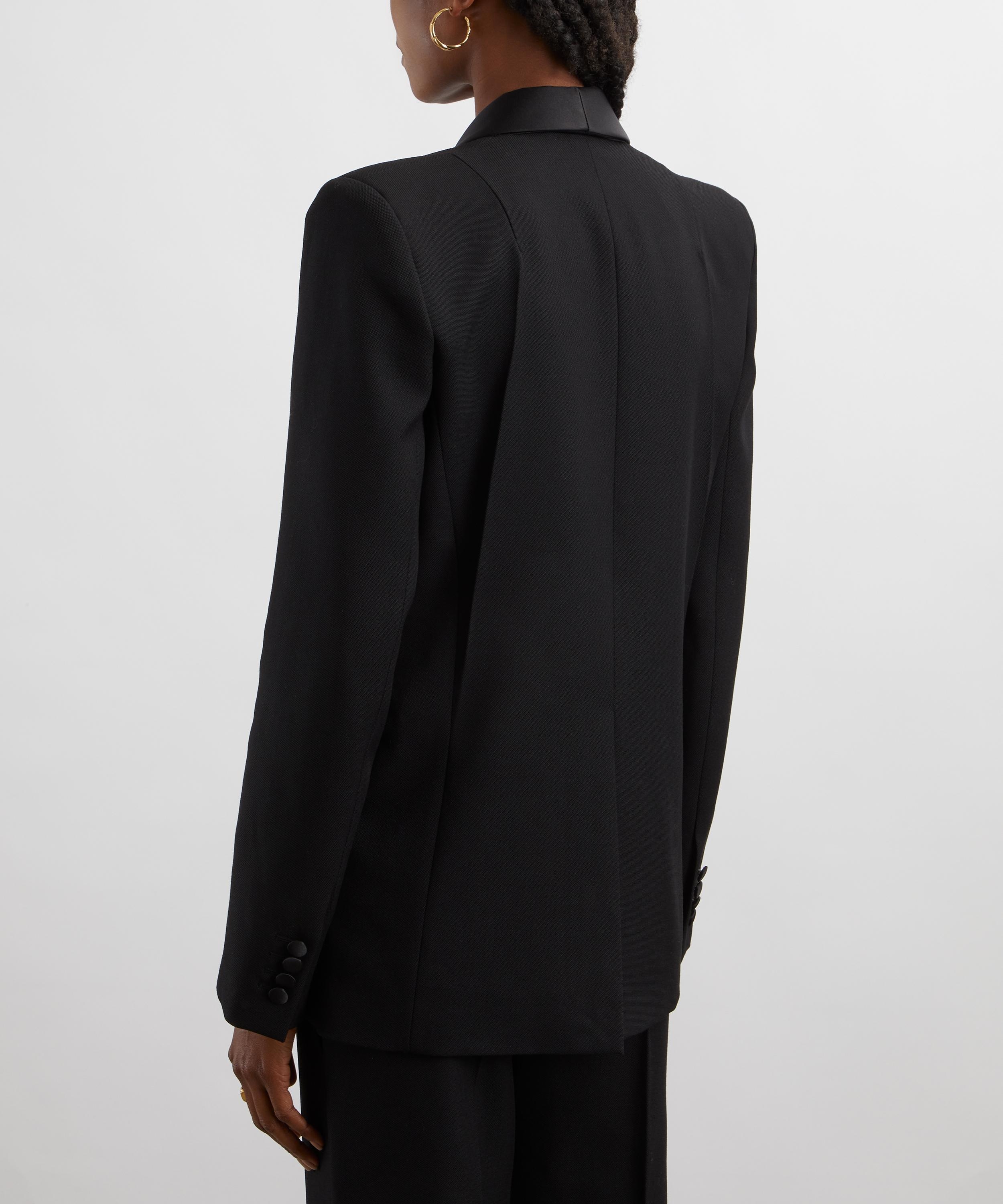 Victoria Beckham Shawl Collar Tux Jacket | REVERSIBLE
