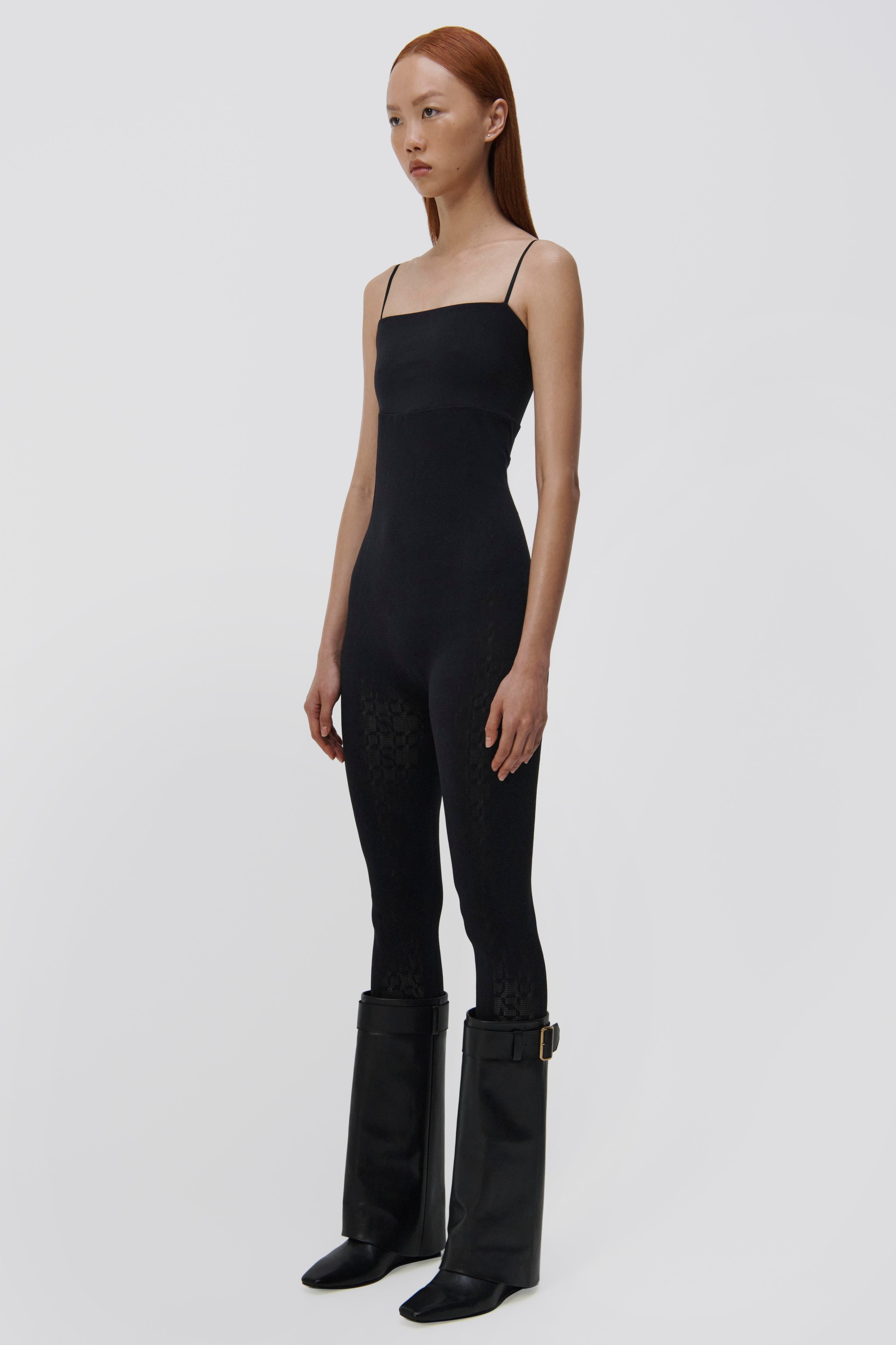 SIMKHAI SIMKHAI WOLFORD LOGO JUMPSUIT | REVERSIBLE