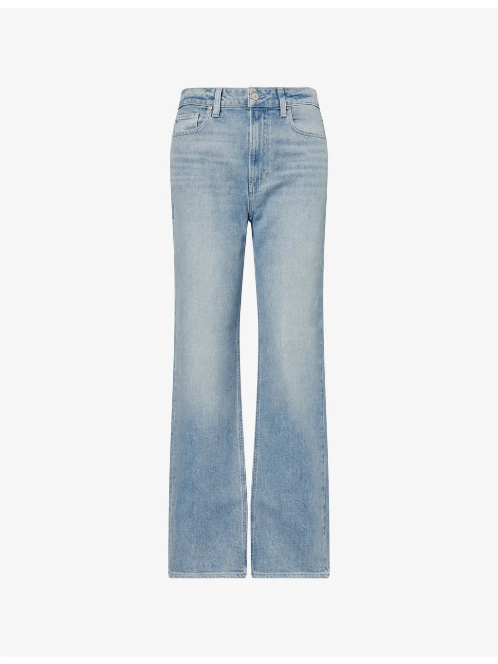 PAIGE Stevie High-Rise Cotton Denim Jeans - R04648644 | REVERSIBLE