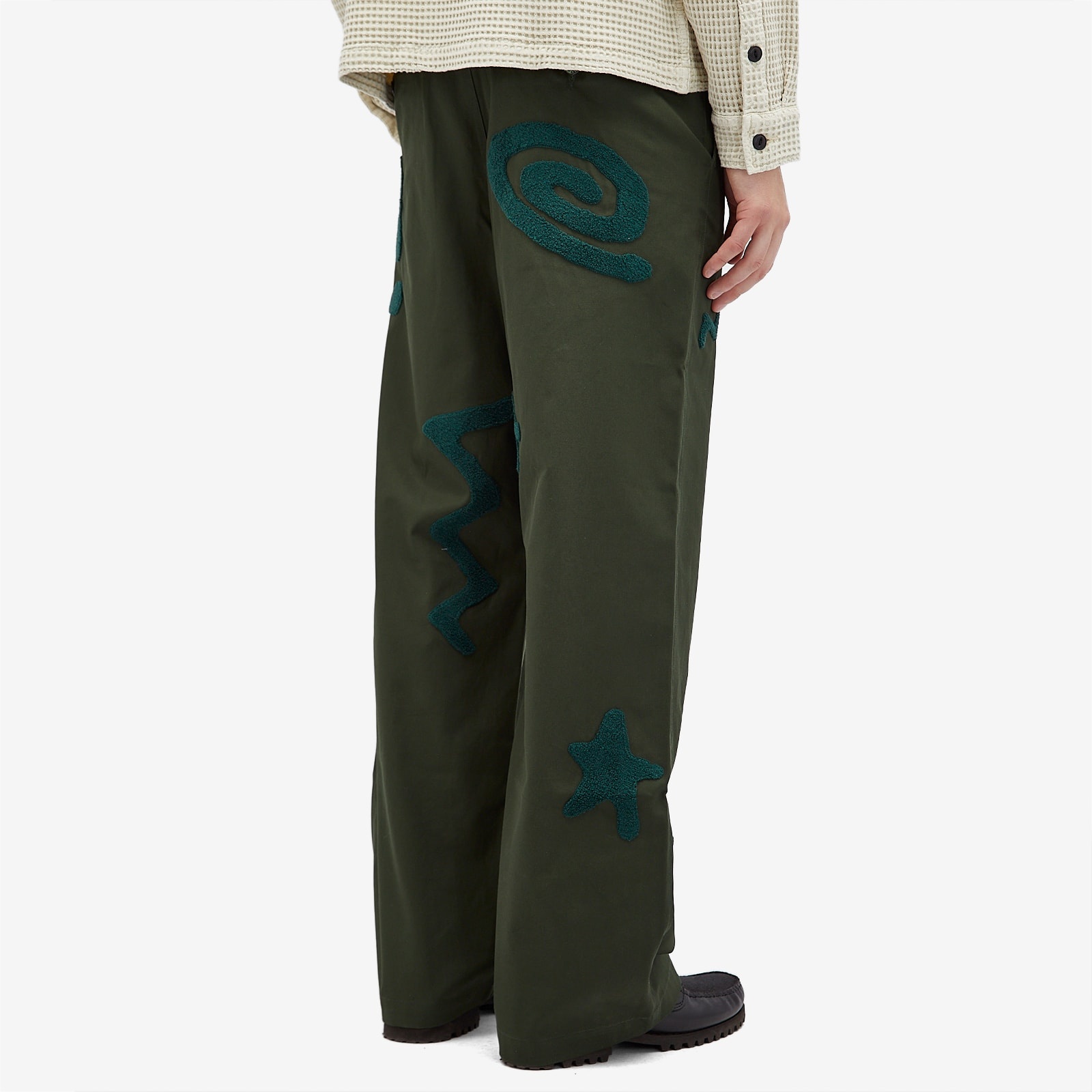 BRAIN DEAD Brain Dead Symbol Four Pocket Trouser | REVERSIBLE