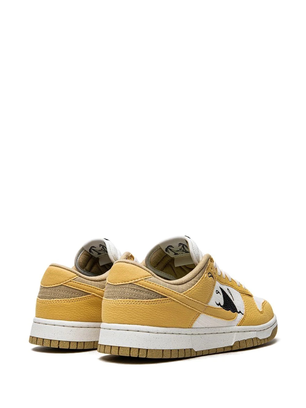 Nike Dunk Low Retro "Sun Club Wheat Grass Orange" sneakers | REVERSIBLE