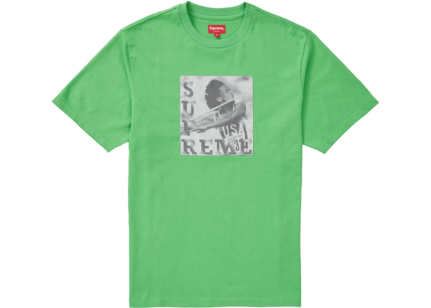 Supreme Supreme Javelin Label S/S Top Green | REVERSIBLE