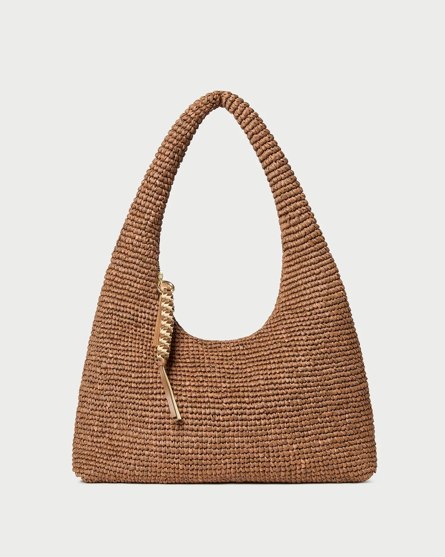 LOEFFLER RANDALL Willow Brown Woven Hobo Bag - WILLOW-CRK-BROWN ...