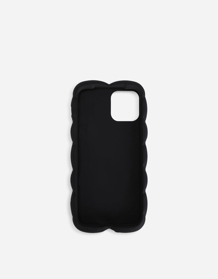 Dolce & Gabbana Quilted-effect rubber iPhone 12 Pro cover with DG logo ...