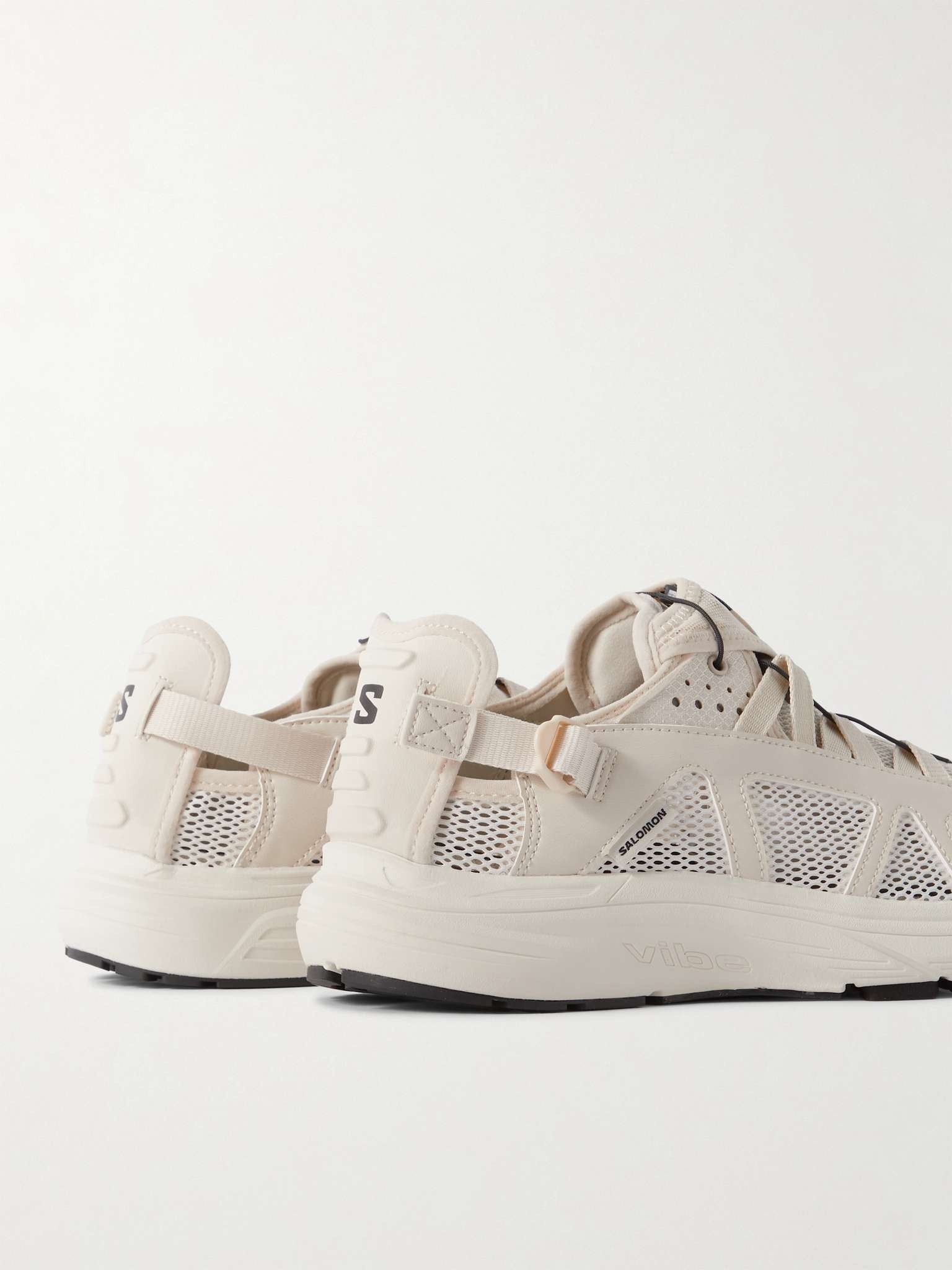 SALOMON TECHSONIC Ripstop and Rubber-Trimmed Faux Leather and Mesh ...