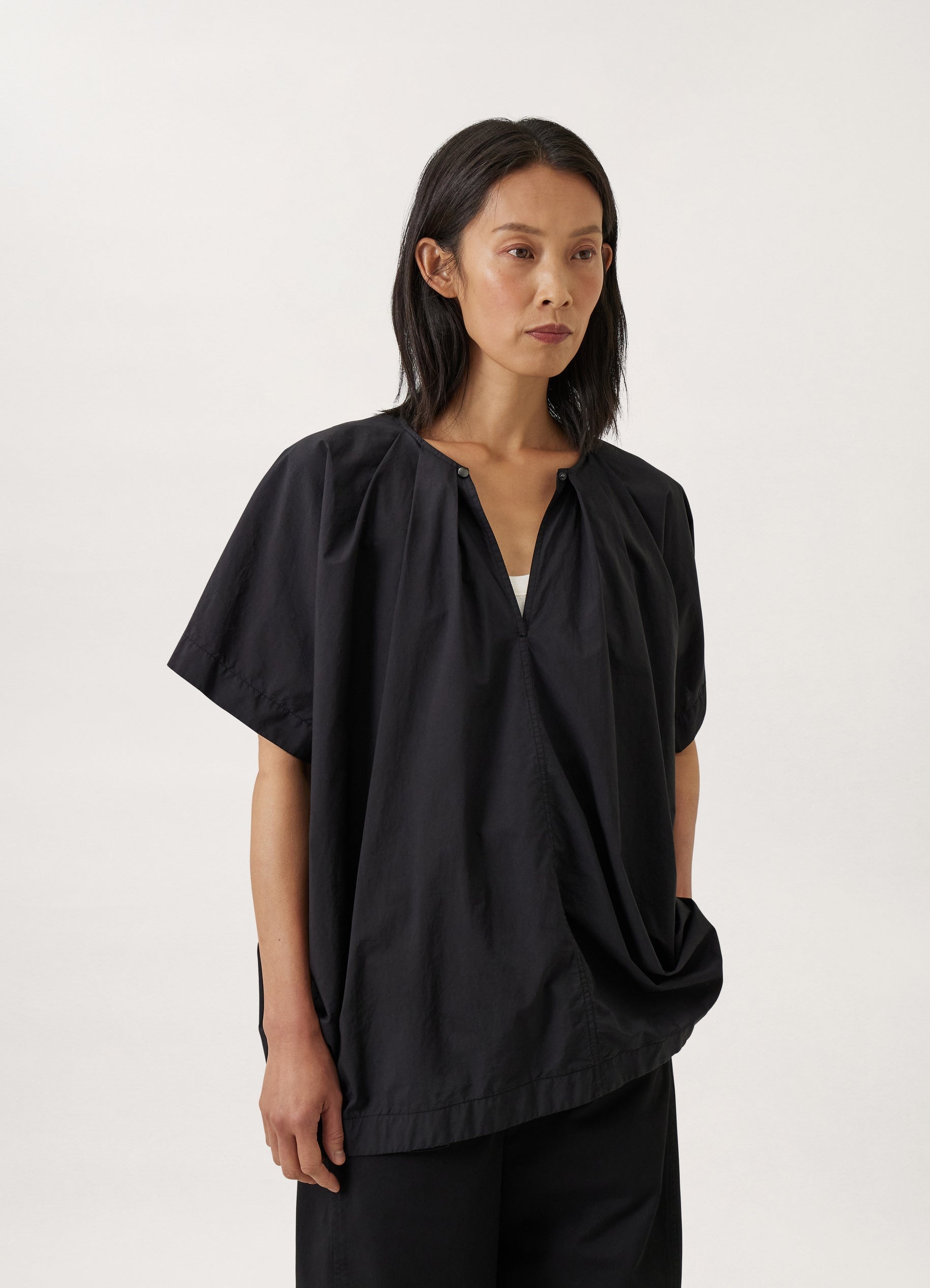 Lemaire PARACHUTE TOP GARMENT DYED COTTON | REVERSIBLE