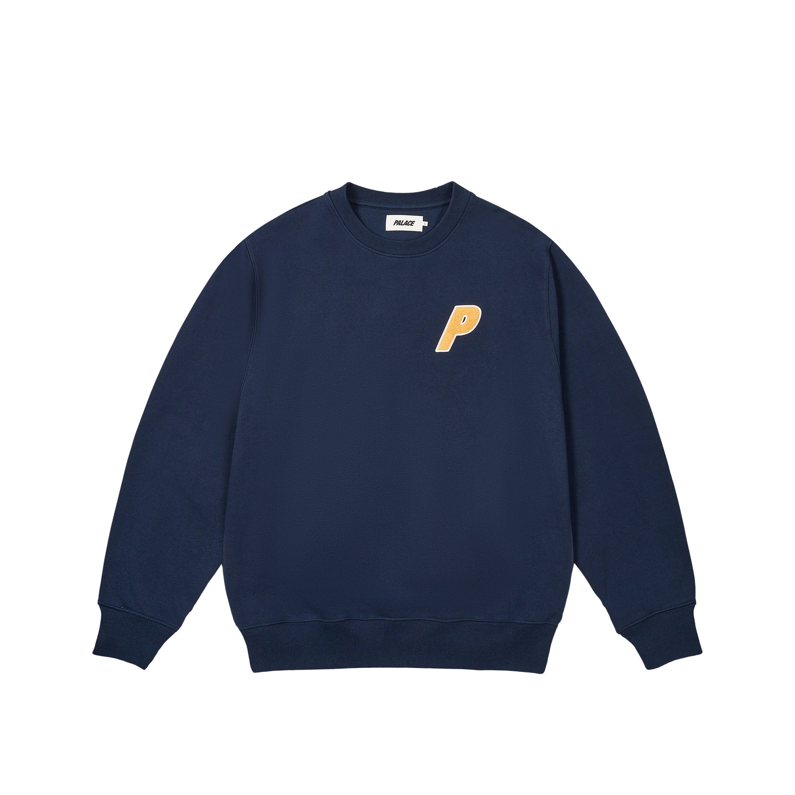 PALACE CHENILLE TRI-FERG CREW NAVY | REVERSIBLE PALACE CHENILLE TRI-FERG CREW NAVY | REVERSIBLE