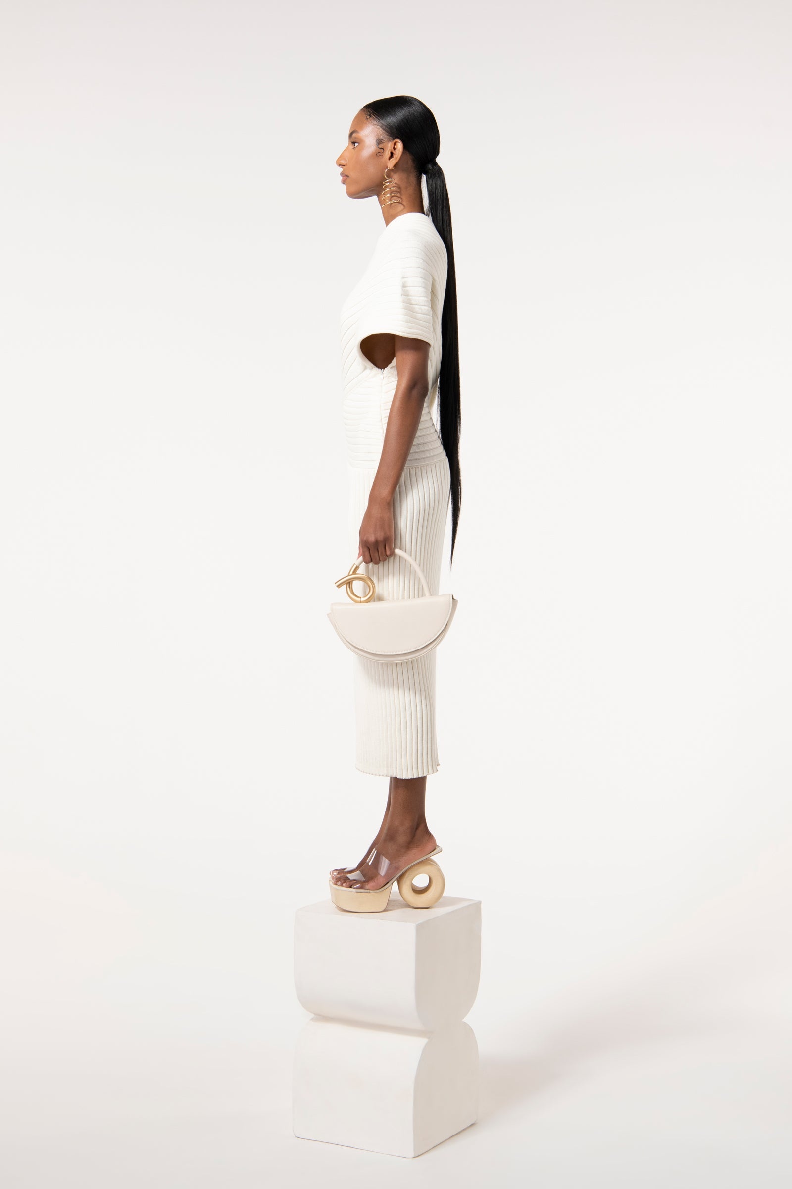 Cult Gaia NAUNET KNIT DRESS | REVERSIBLE