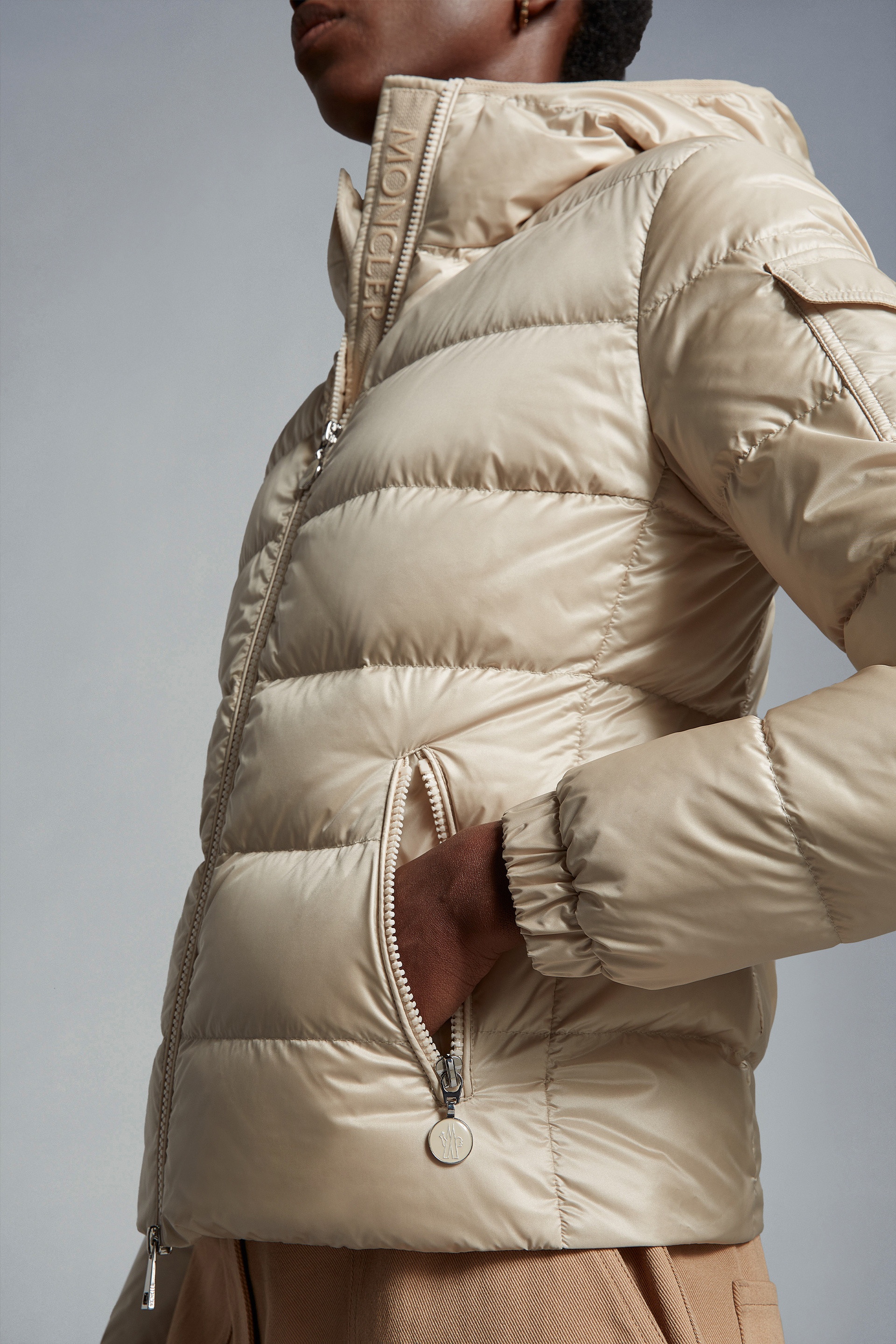 Moncler Gles Short Down Jacket | REVERSIBLE