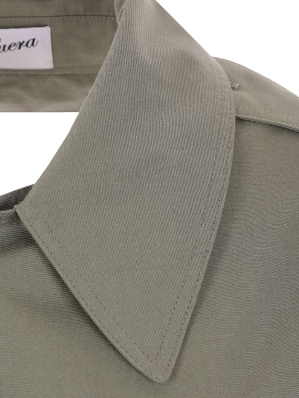 VAQUERA open-back double-breasted trench coat | REVERSIBLE