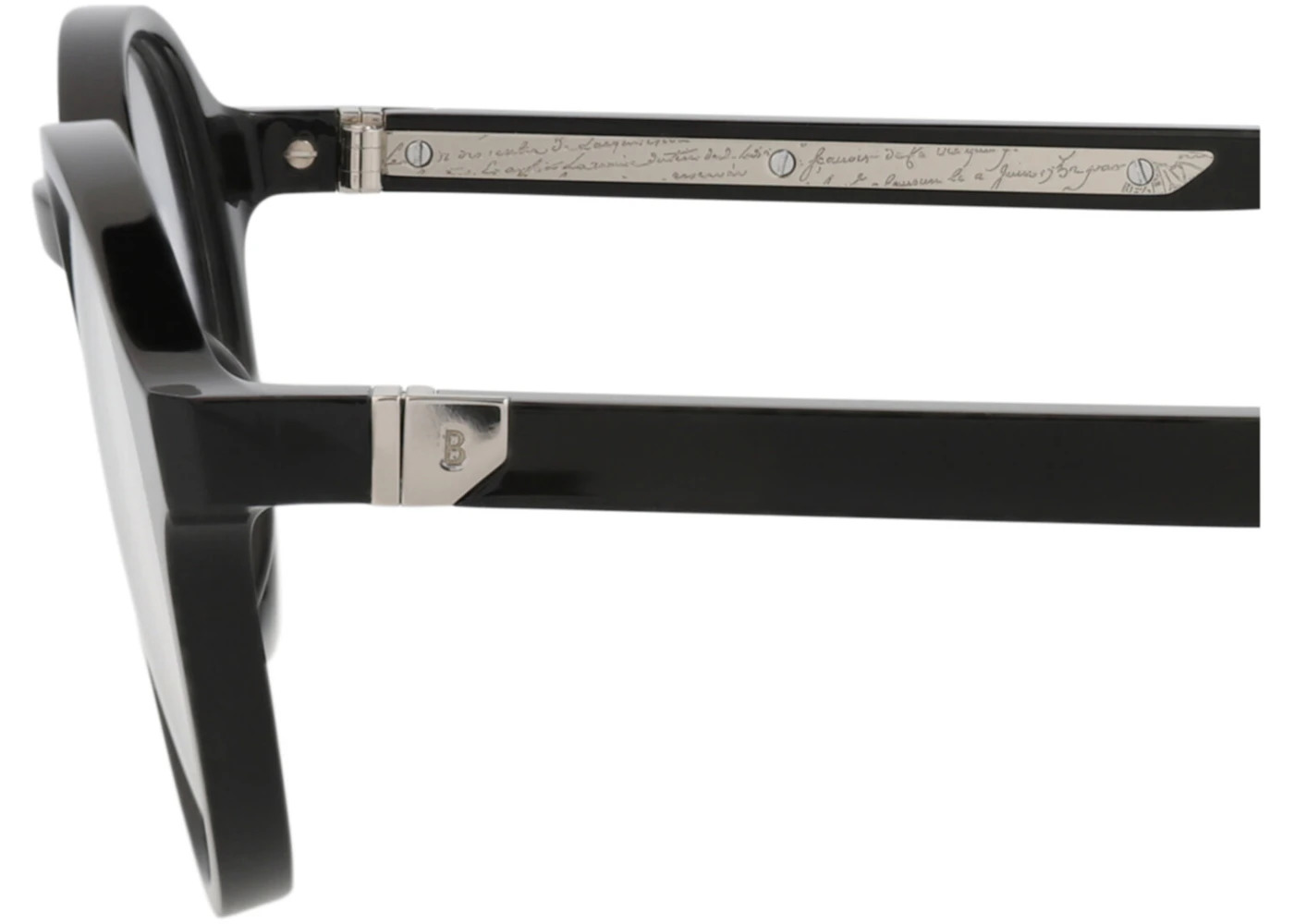 Berluti Berluti Round-Frame Acetate Optical Frames Black Black ...