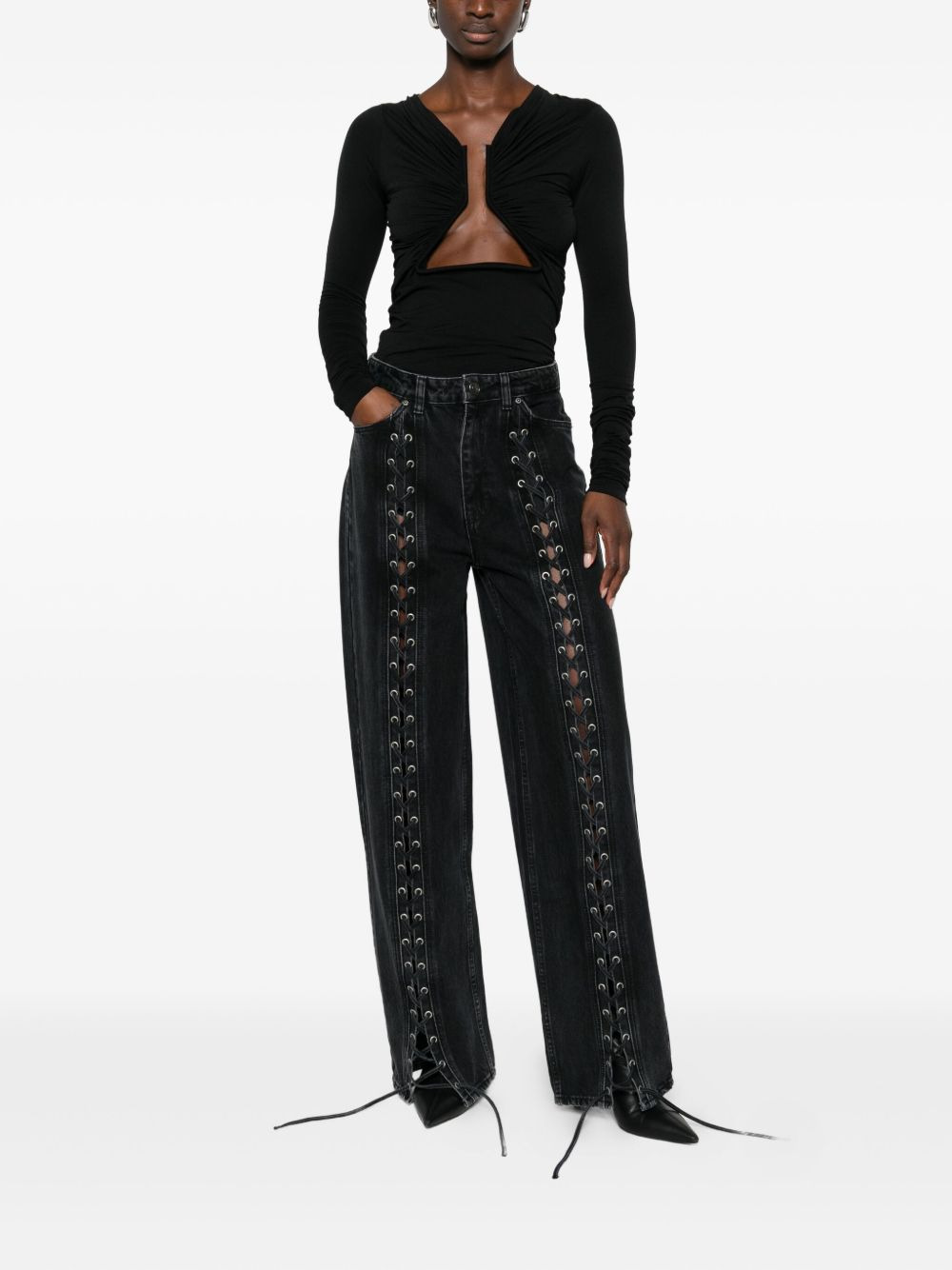 ROTATE laced jeans | REVERSIBLE