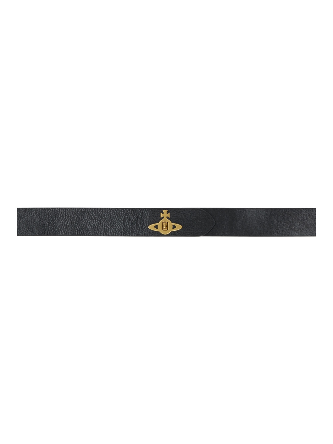 Vivienne Westwood Black Turn-Lock Belt | REVERSIBLE