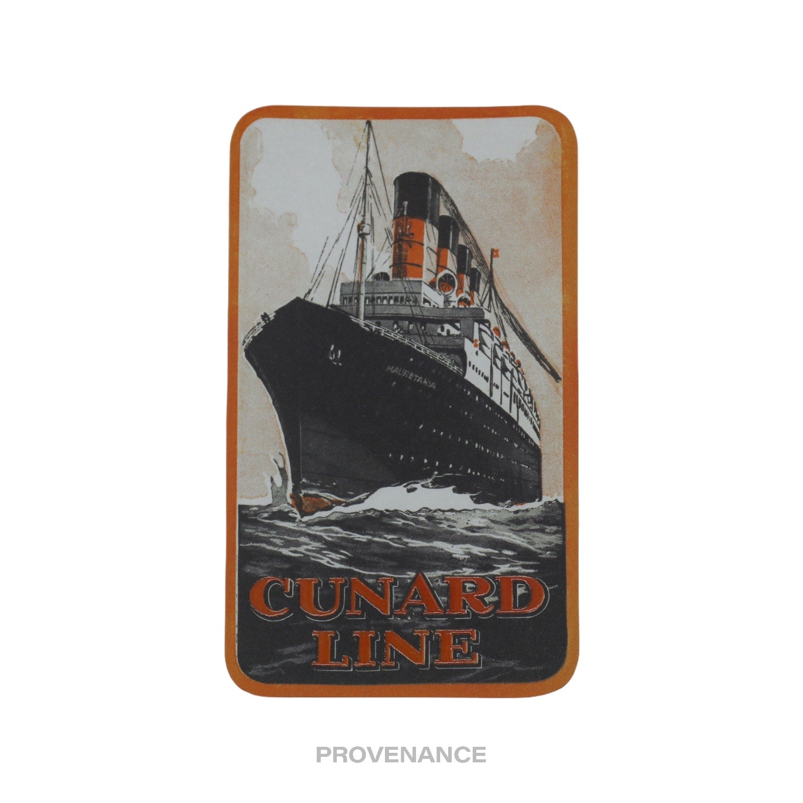 Louis Vuitton Louis Vuitton Ocean Liner Sticker Postcard - Cunard Line ...