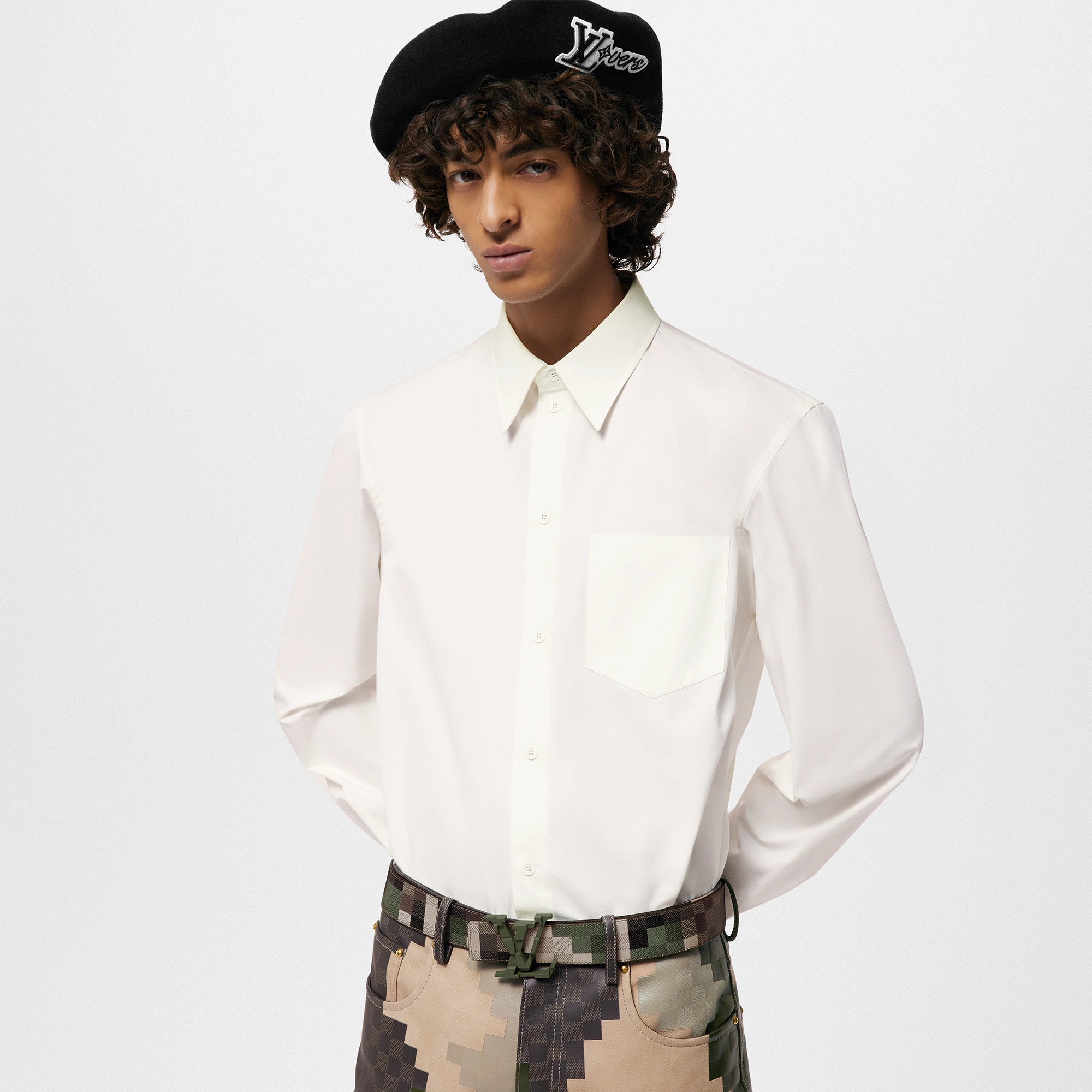 Louis Vuitton LV Mega Pixel 40mm Reversible Belt | REVERSIBLE