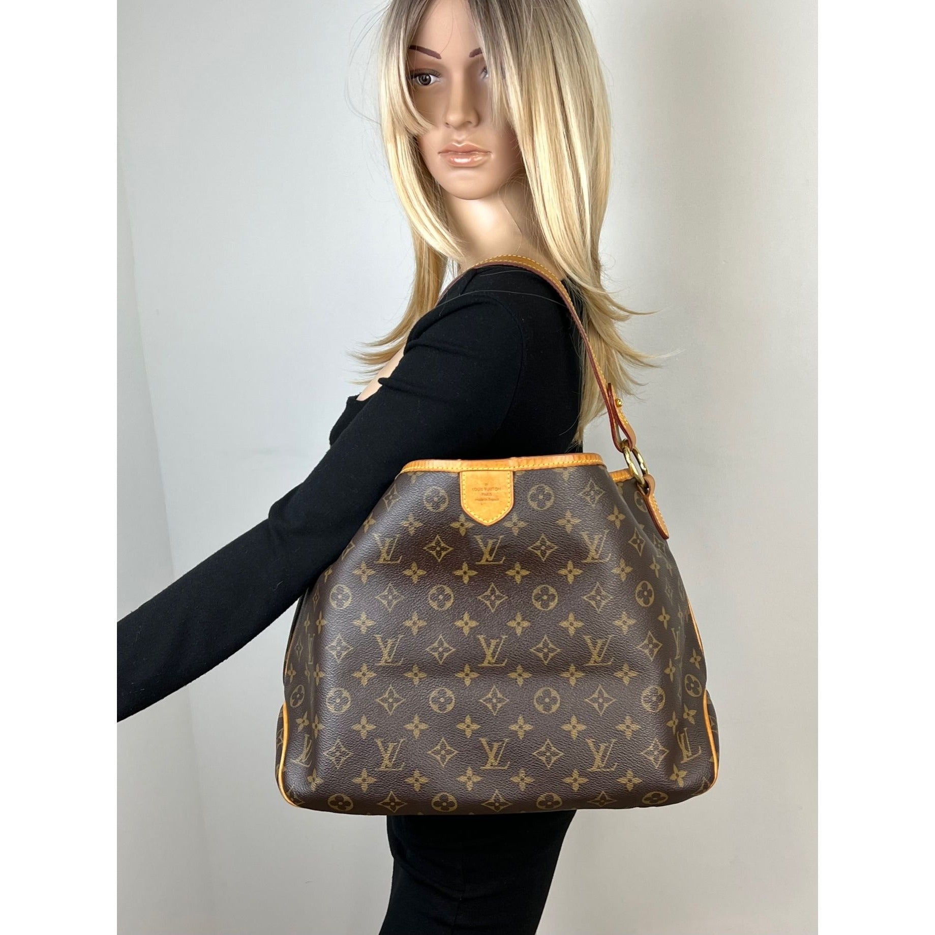 Louis Vuitton LOUIS VUITTON Delightful MM Monogram Tote Bag | gmayer1 ...