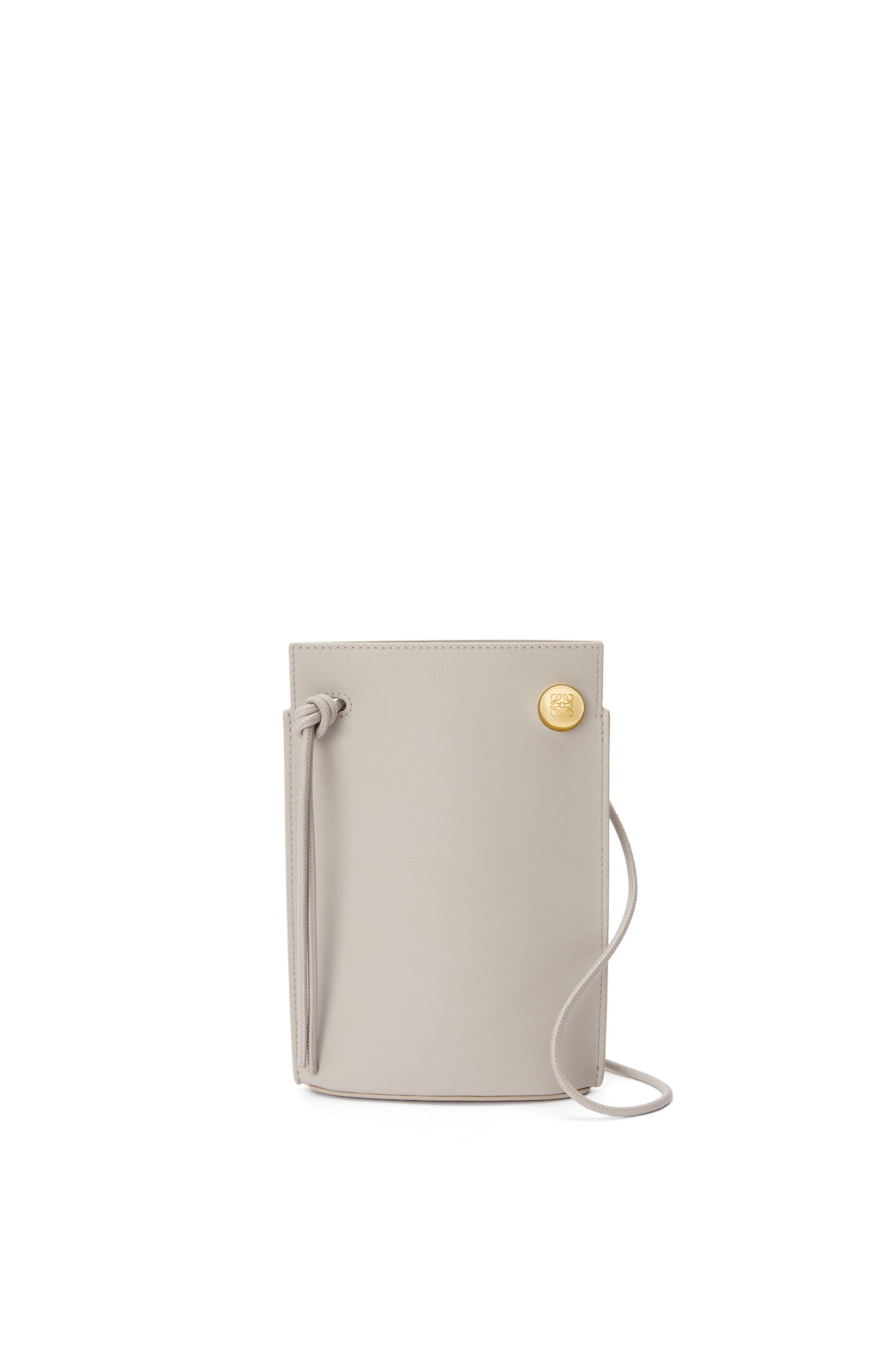 Loewe Pebble Dice pocket in classic calfskin | REVERSIBLE