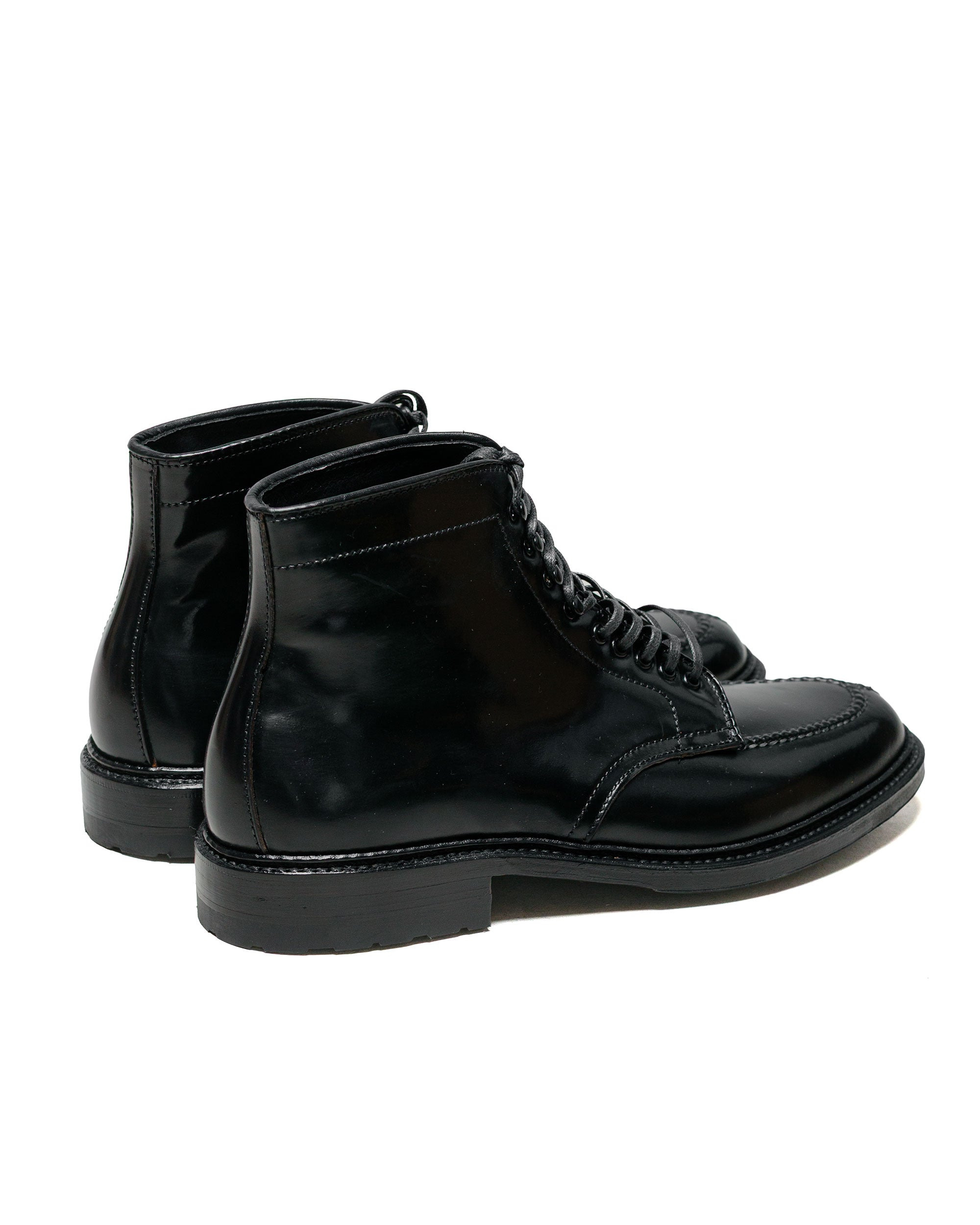 Alden Black Cordovan Tanker Boot with Commando Sole | REVERSIBLE