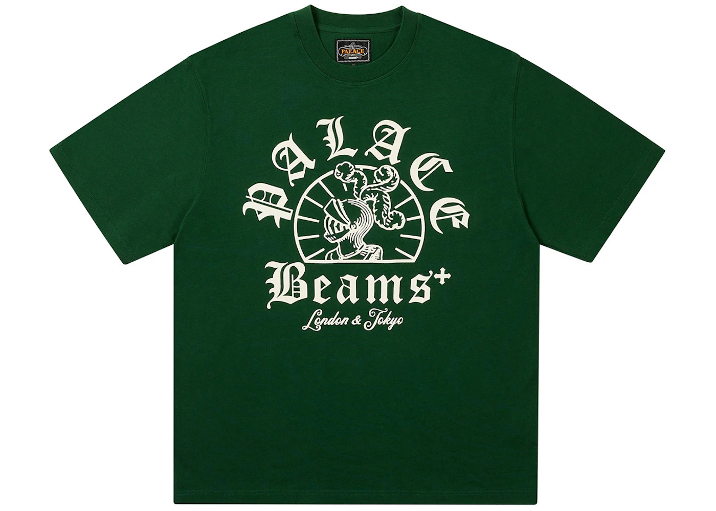 PALACE Palace x Beams Plus Graphic T-Shirt Greener Pastures | REVERSIBLE