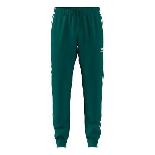 adidas adidas originals Sst Tp Logo Embroidered Sports Pants Green ...