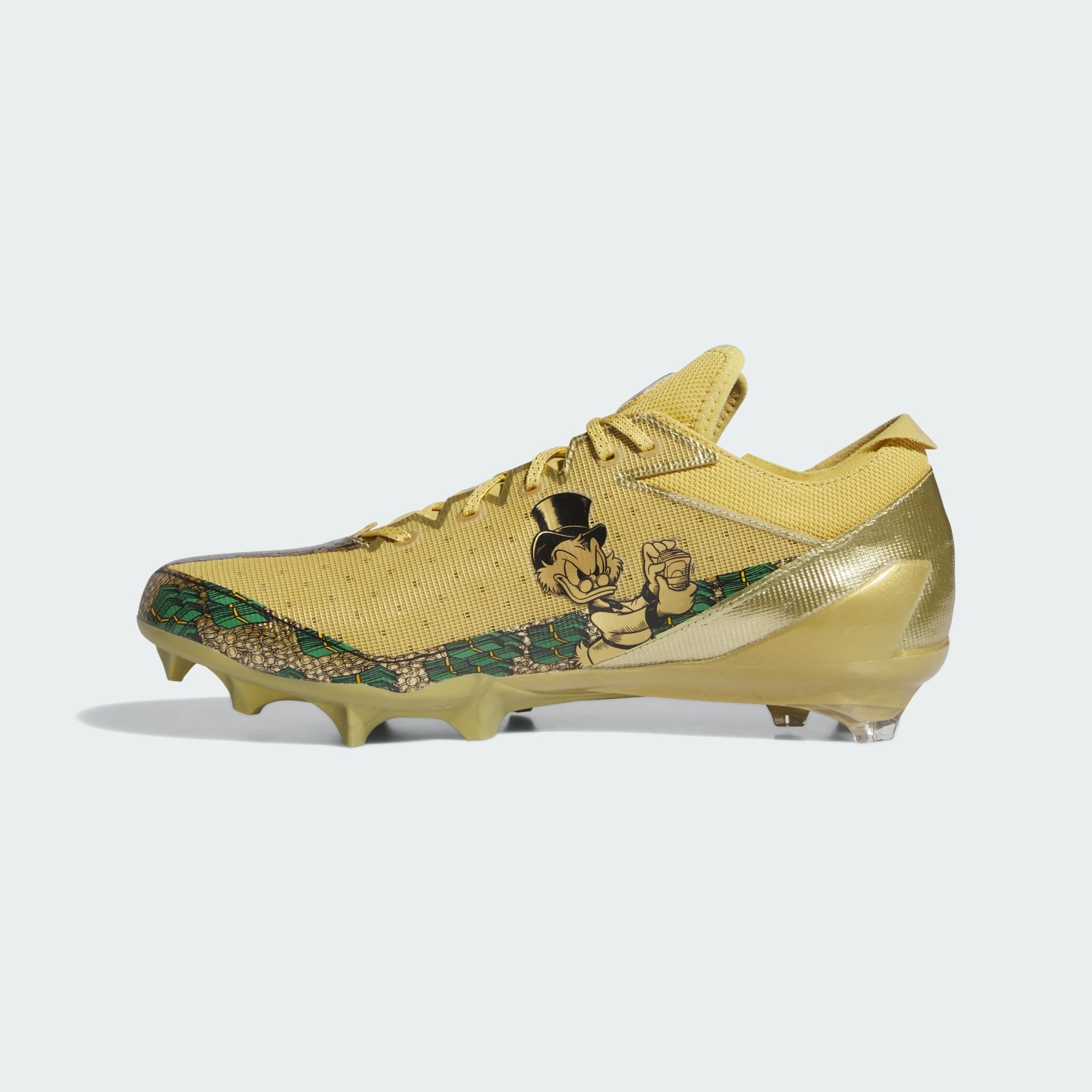adidas Adizero Electric Scrooge McDuck Football Cleats | REVERSIBLE