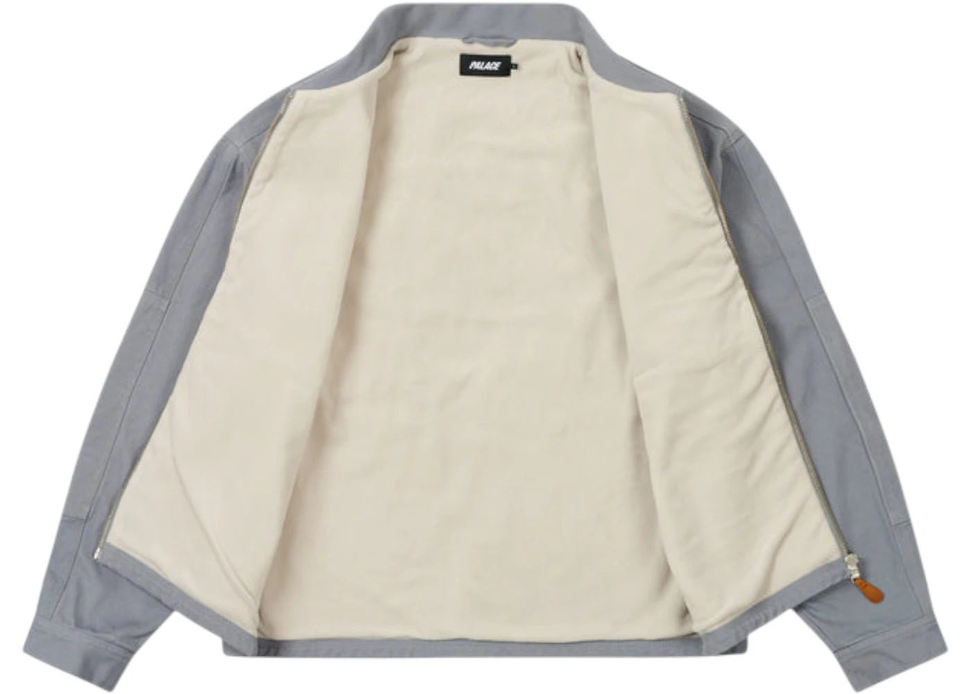 PALACE Palace Utility Fleece Jacket Grey | REVERSIBLE