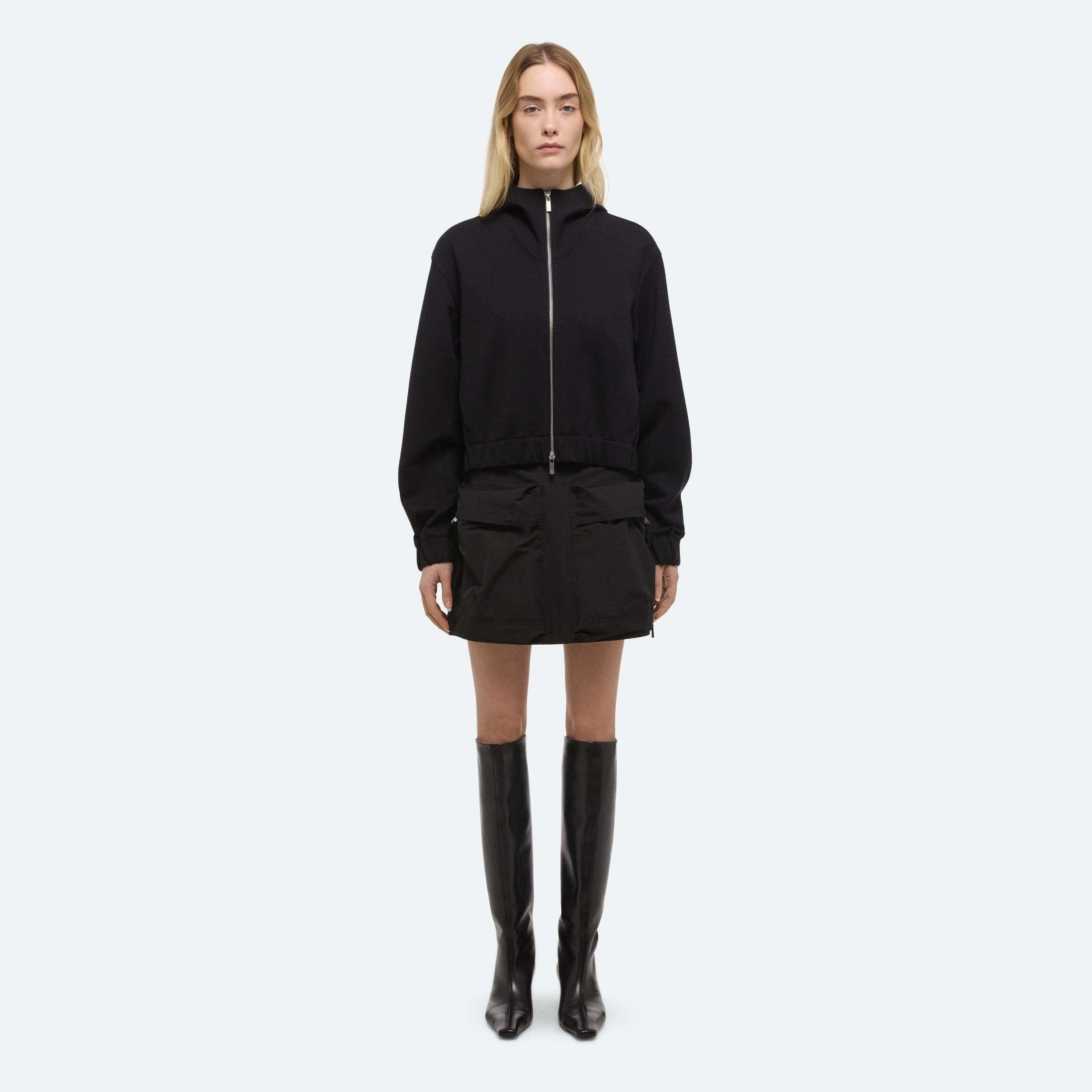 Helmut Lang HOODED SHELL JACKET | REVERSIBLE