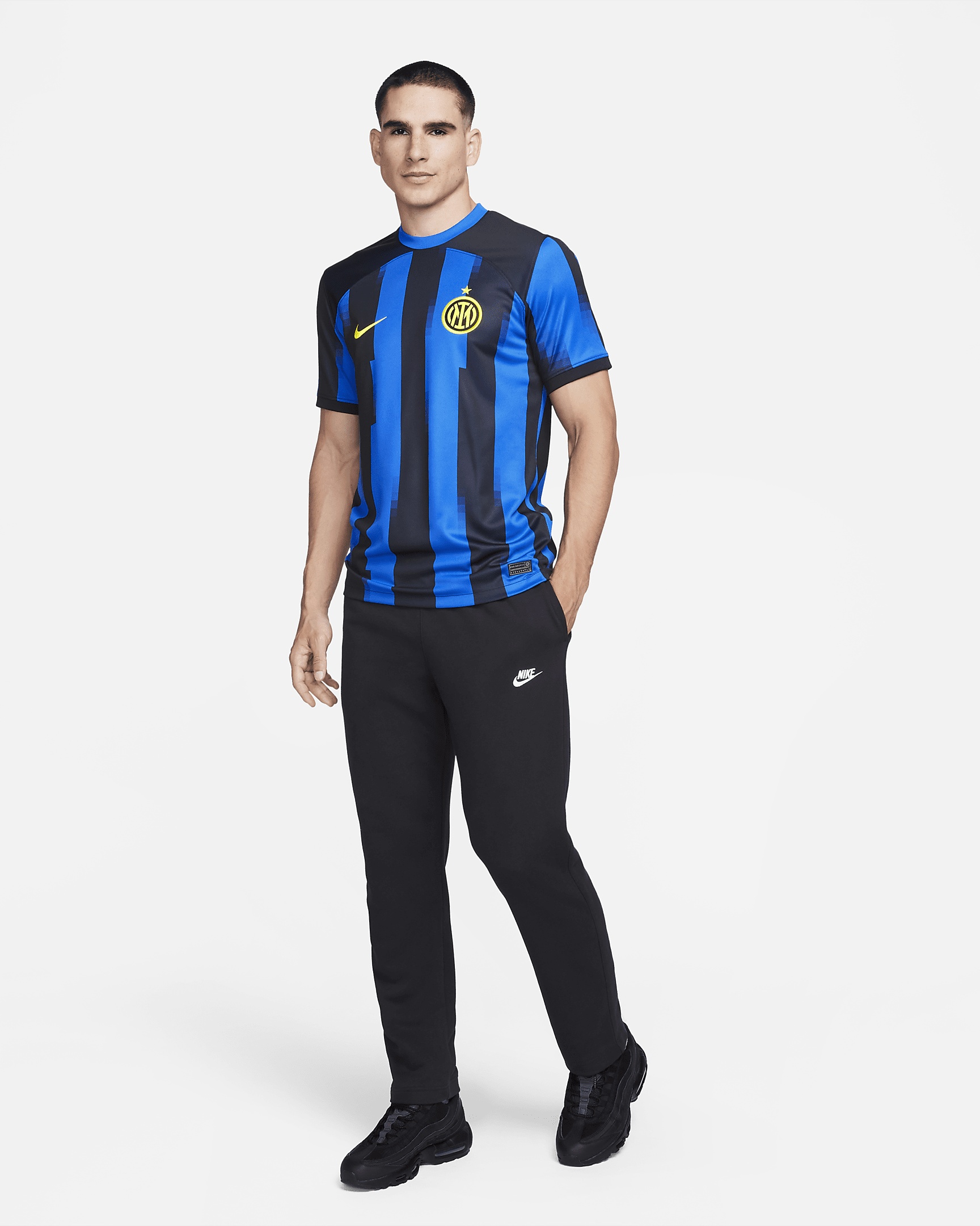 Nike Inter Milan 2023/24 Stadium Home Nike Men's Dri-FIT Soccer Jersey ...