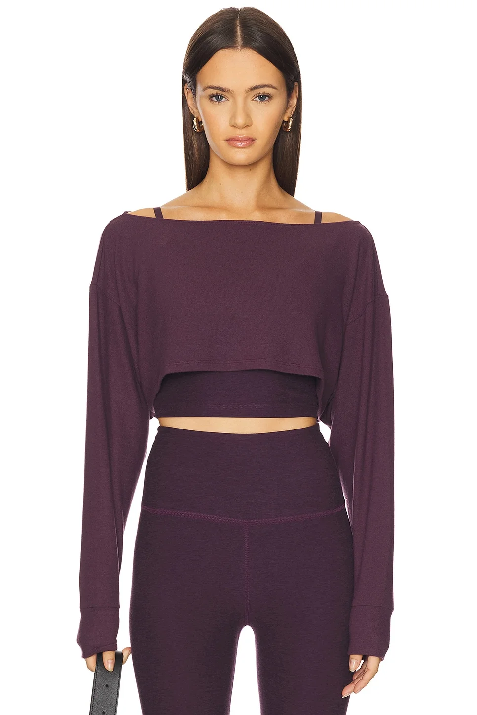 BEYOND YOGA Duet 2 Way Convertible Shrug | REVERSIBLE