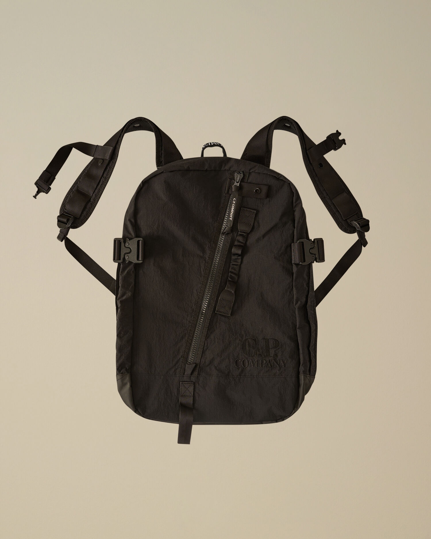 C.P. Company Plain Paper Touch Travel Bag | REVERSIBLE