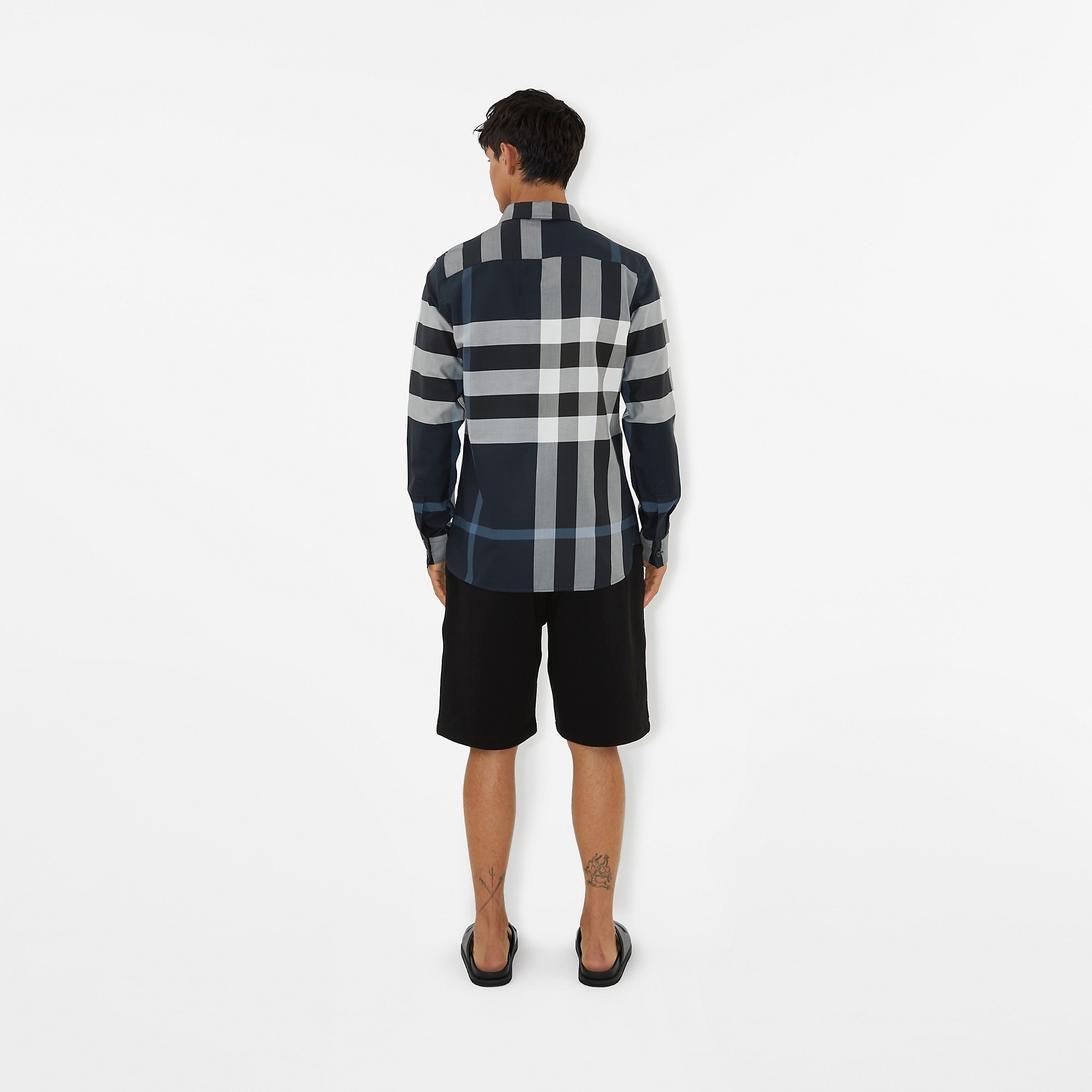 Burberry Check Cotton Shirt | REVERSIBLE Burberry Check Cotton Shirt | REVERSIBLE