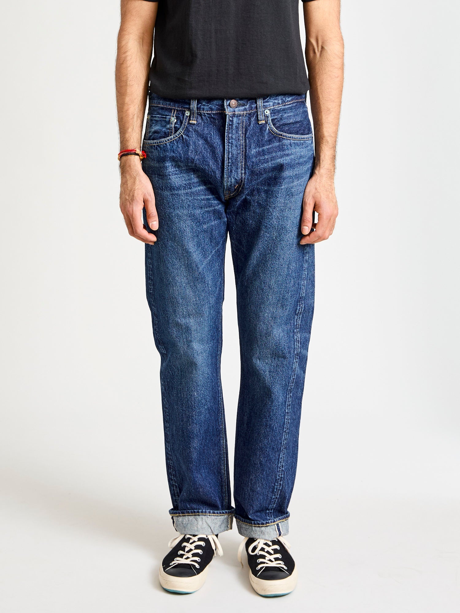 orSlow 107 "2 Year Wash" 13.5oz Selvedge Denim - Ivy Fit | REVERSIBLE