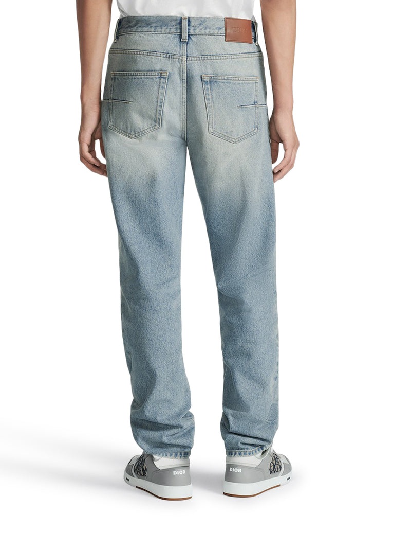 Dior Christian Dior Men Long Jeans With Regular Fit luosophy REVERSIBLE