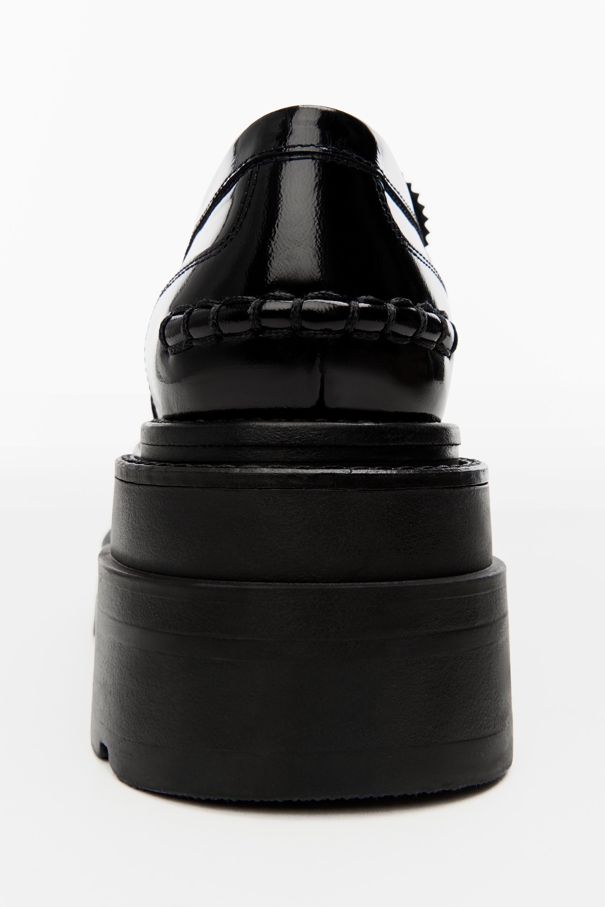 Alexander Wang CARTER PLATFORM LOAFER IN LEATHER | REVERSIBLE