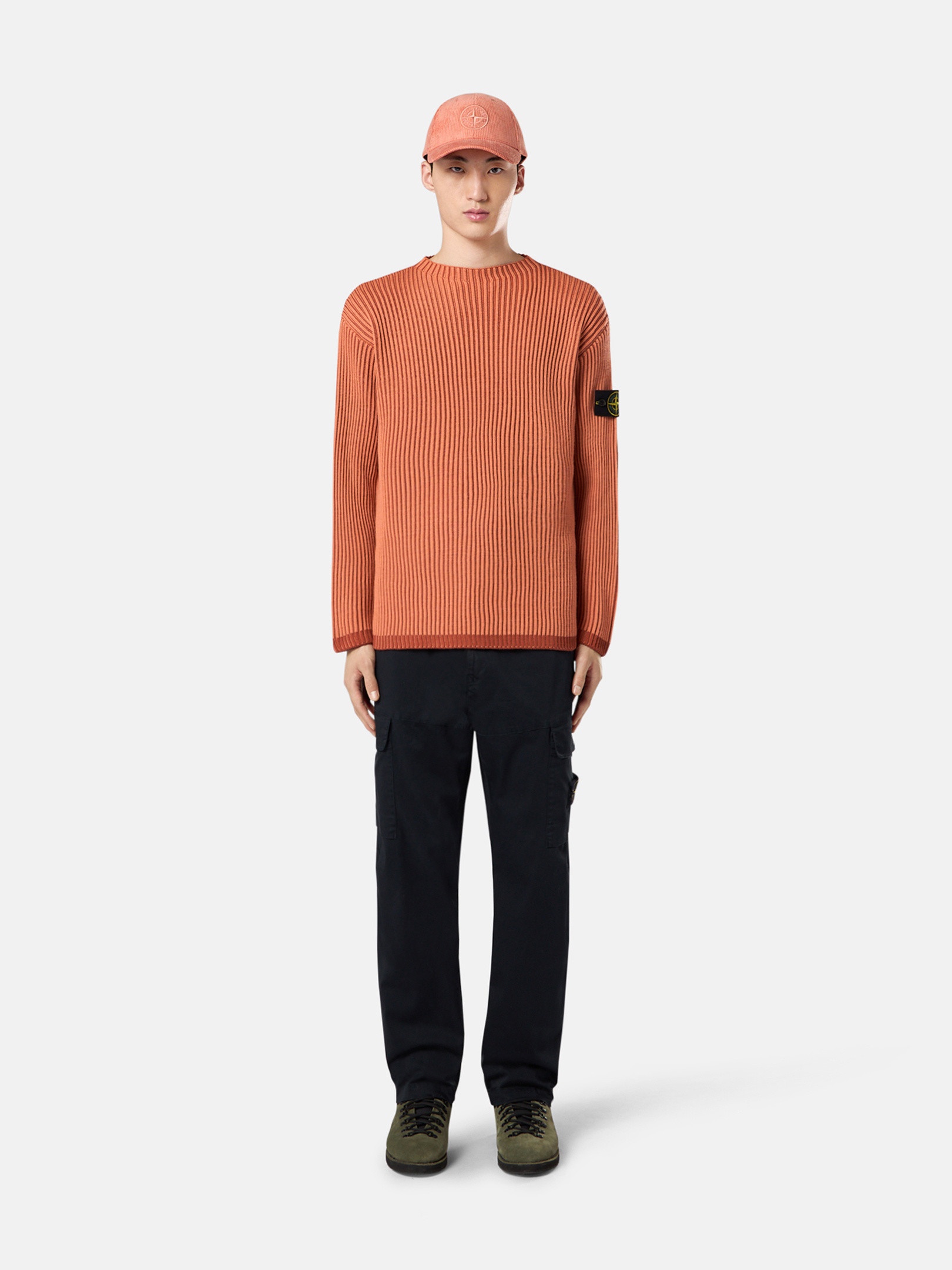 Stone Island 532C1 VANISÉ FULL RIB RWS WOOL | REVERSIBLE