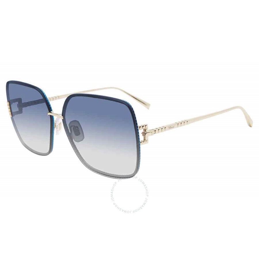 Chopard Chopard Blue Gradient Sport Ladies Sunglasses SCHF72M SNAZ 62 ...