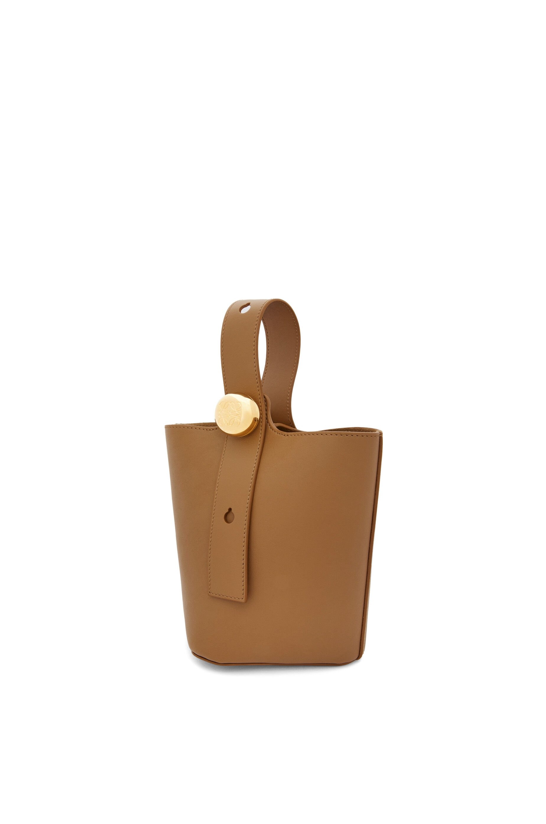 Loewe Mini Pebble Bucket bag in mellow calfskin | REVERSIBLE