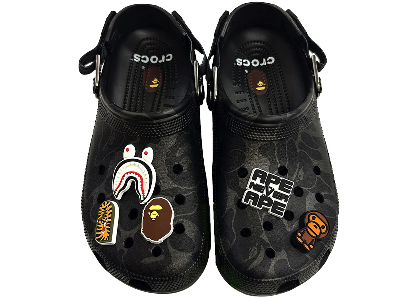 crocs Crocs Classic Clog A Bathing Ape ABC Camo Black (Friends & Family ...