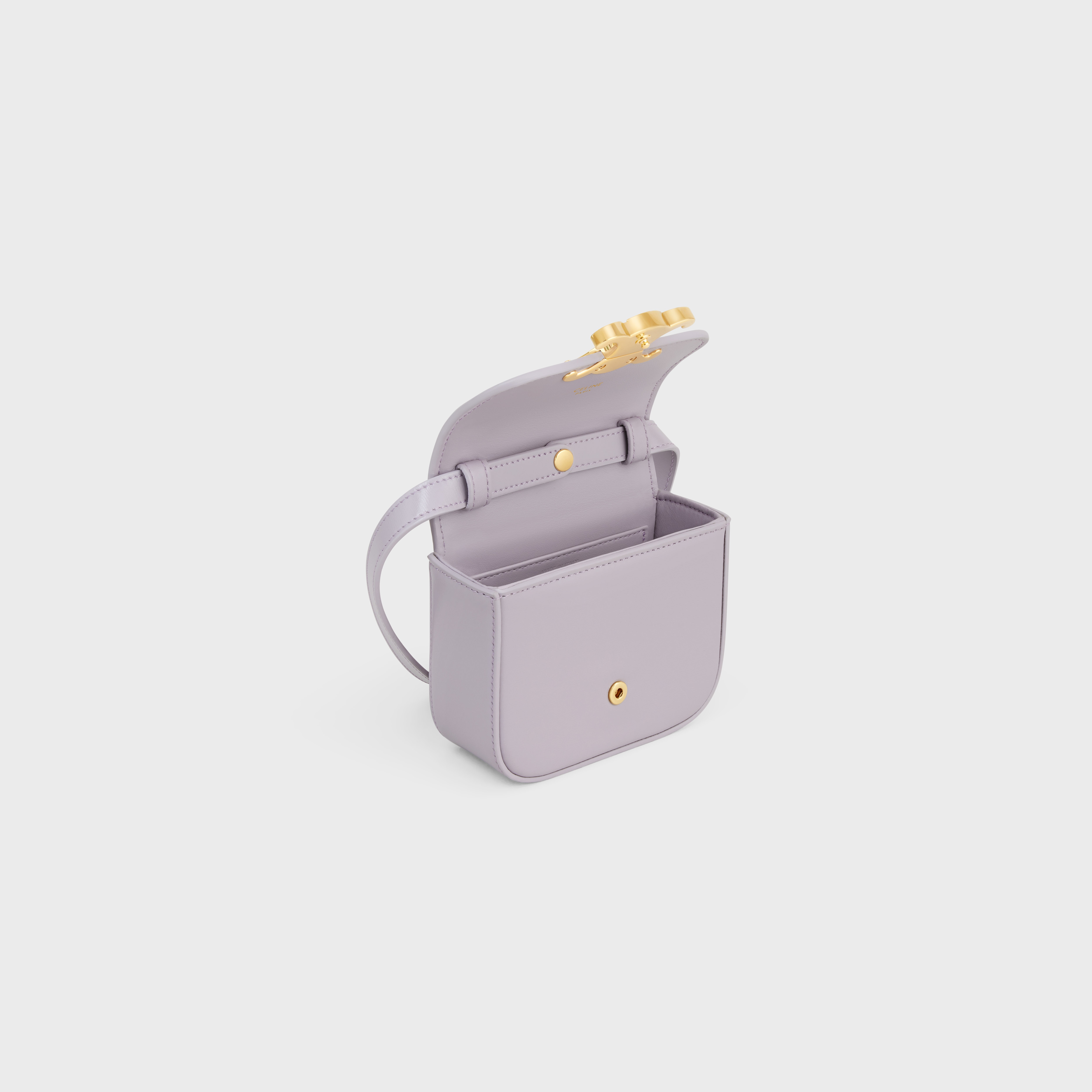 CELINE MINI CLAUDE in Shiny calfskin | REVERSIBLE