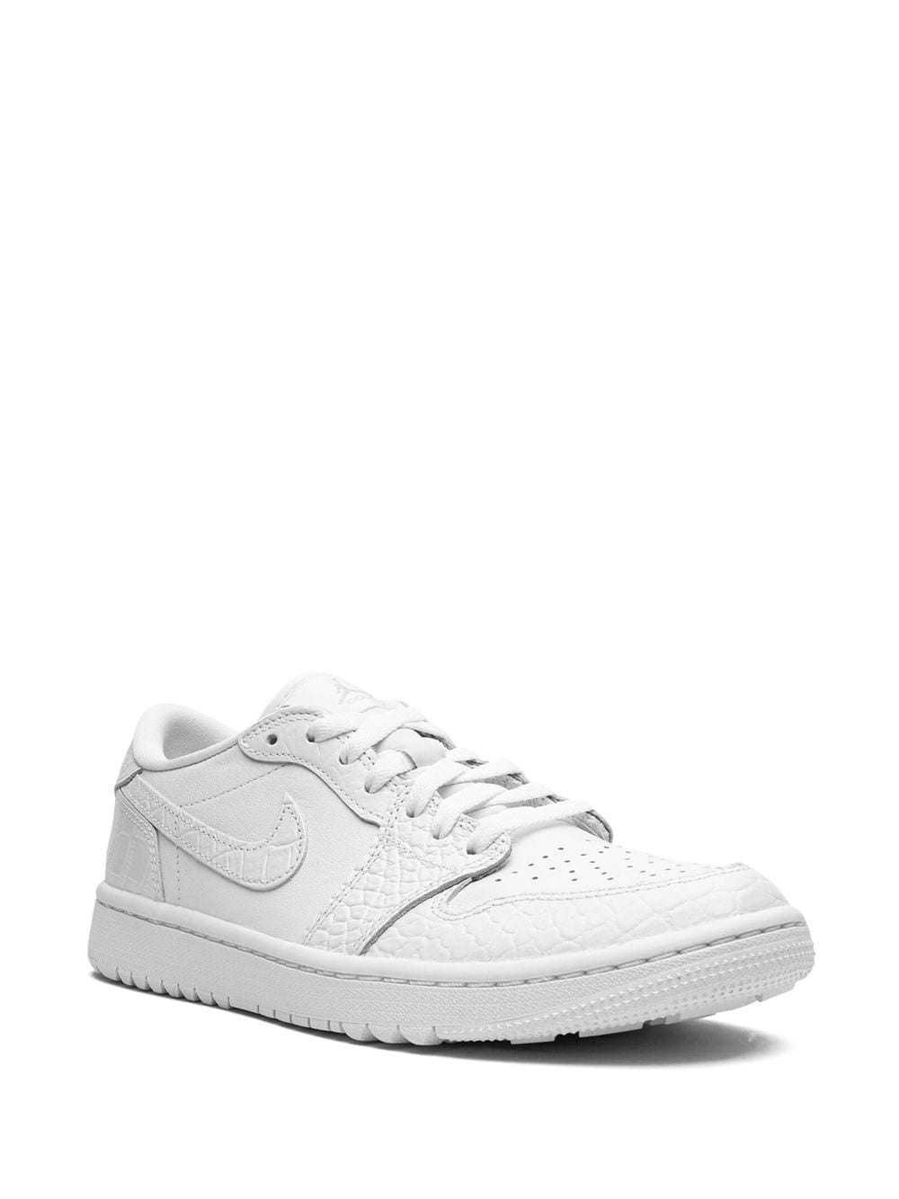 Jordan Air Jordan 1 Retro Low Golf "White Croc" sneakers | REVERSIBLE
