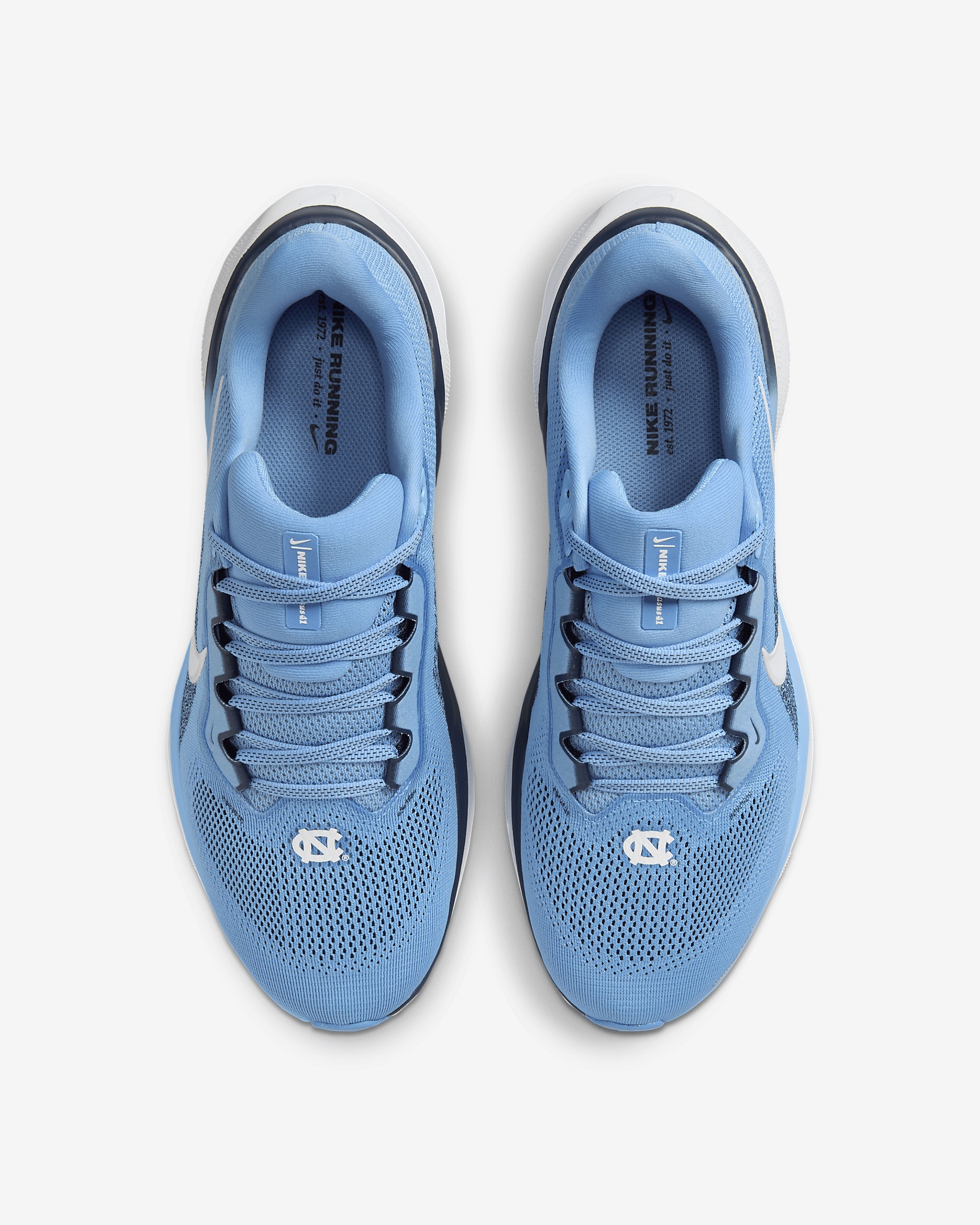 Nike UNC Pegasus 41 Men's Nike College Road Running Shoes | REVERSIBLE