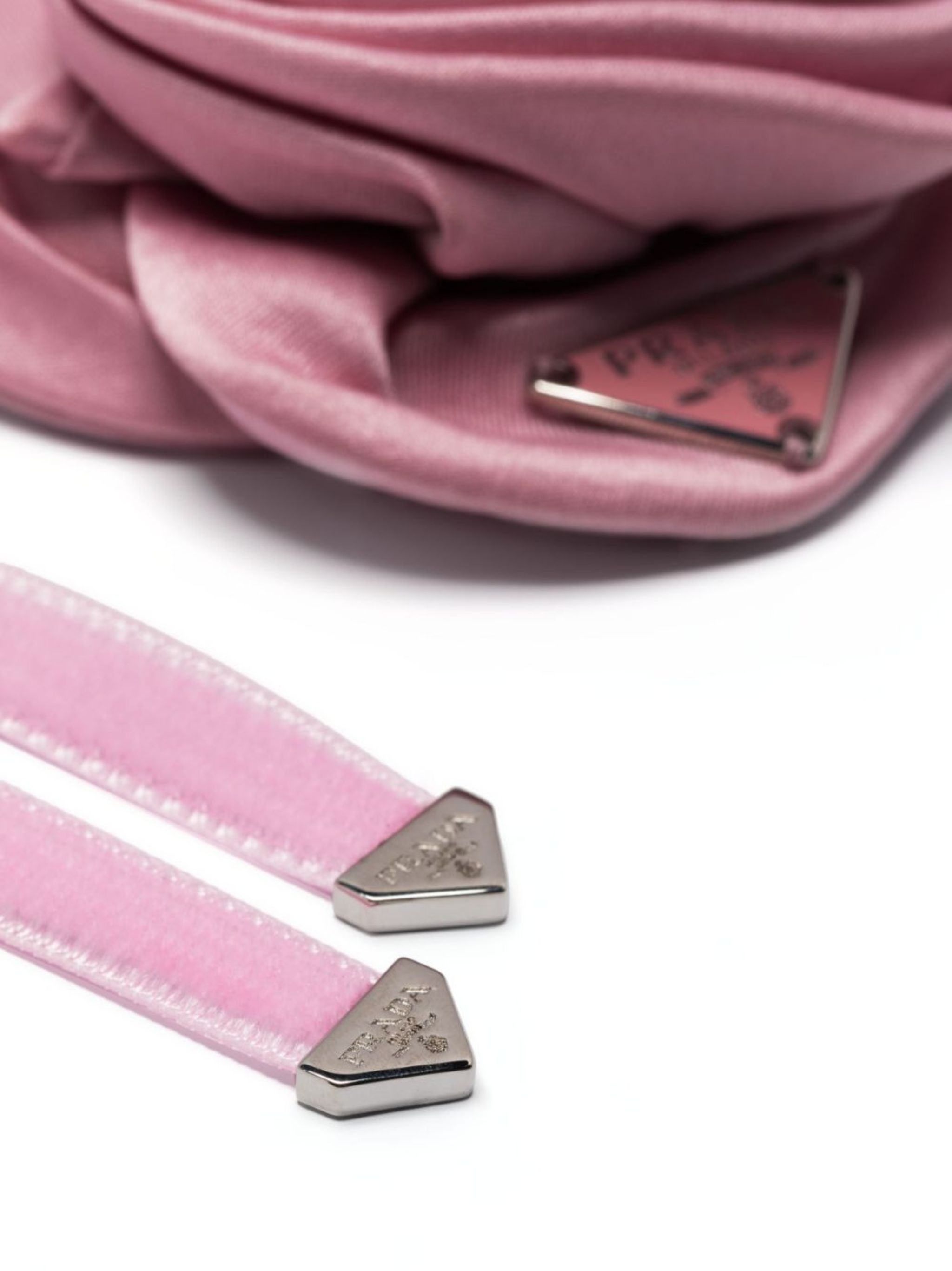 Prada rose-appliqué choker necklace | REVERSIBLE